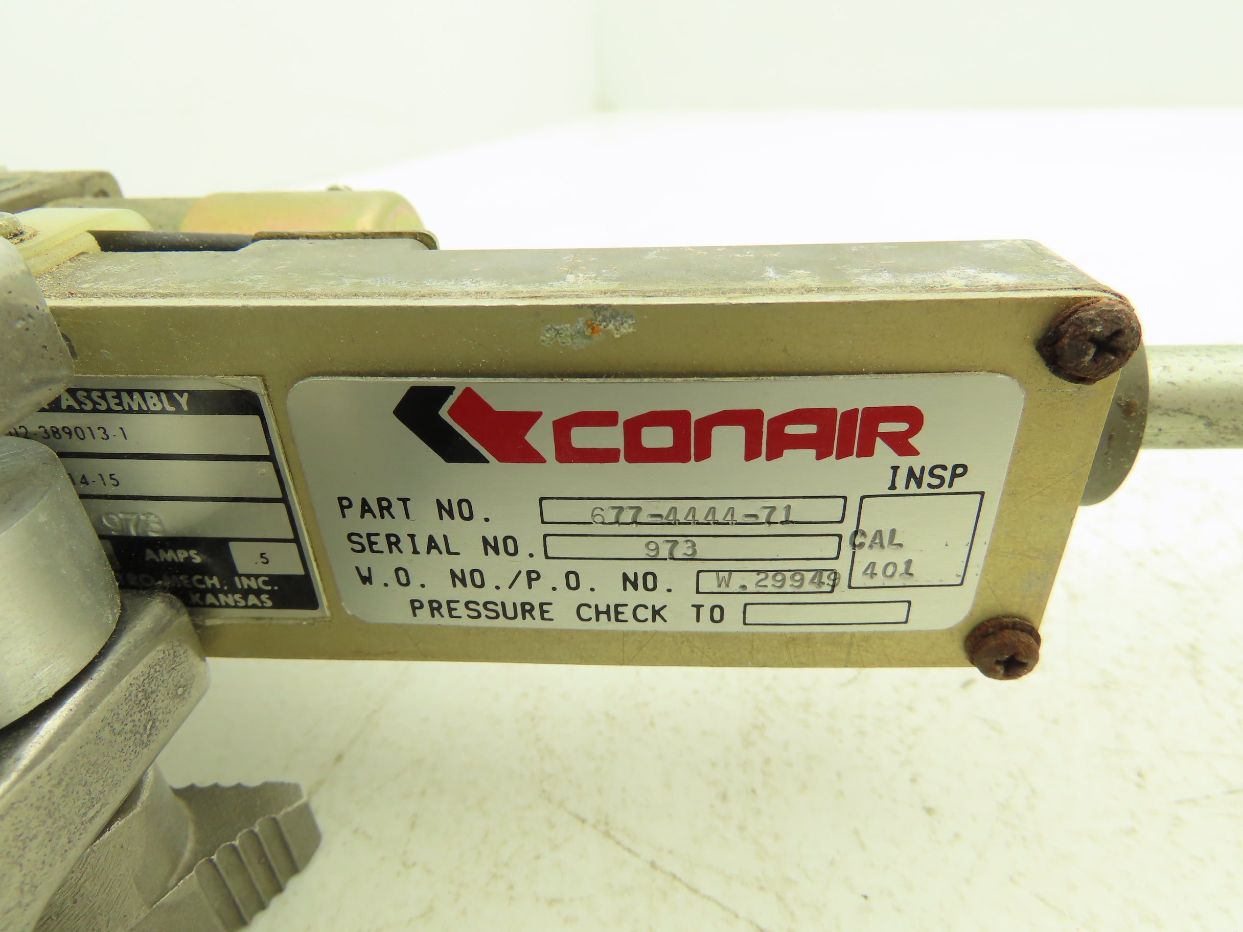 Conair CON 677-4444-307 Vacuum Flow Control Valve With Actuator – ARROW ...