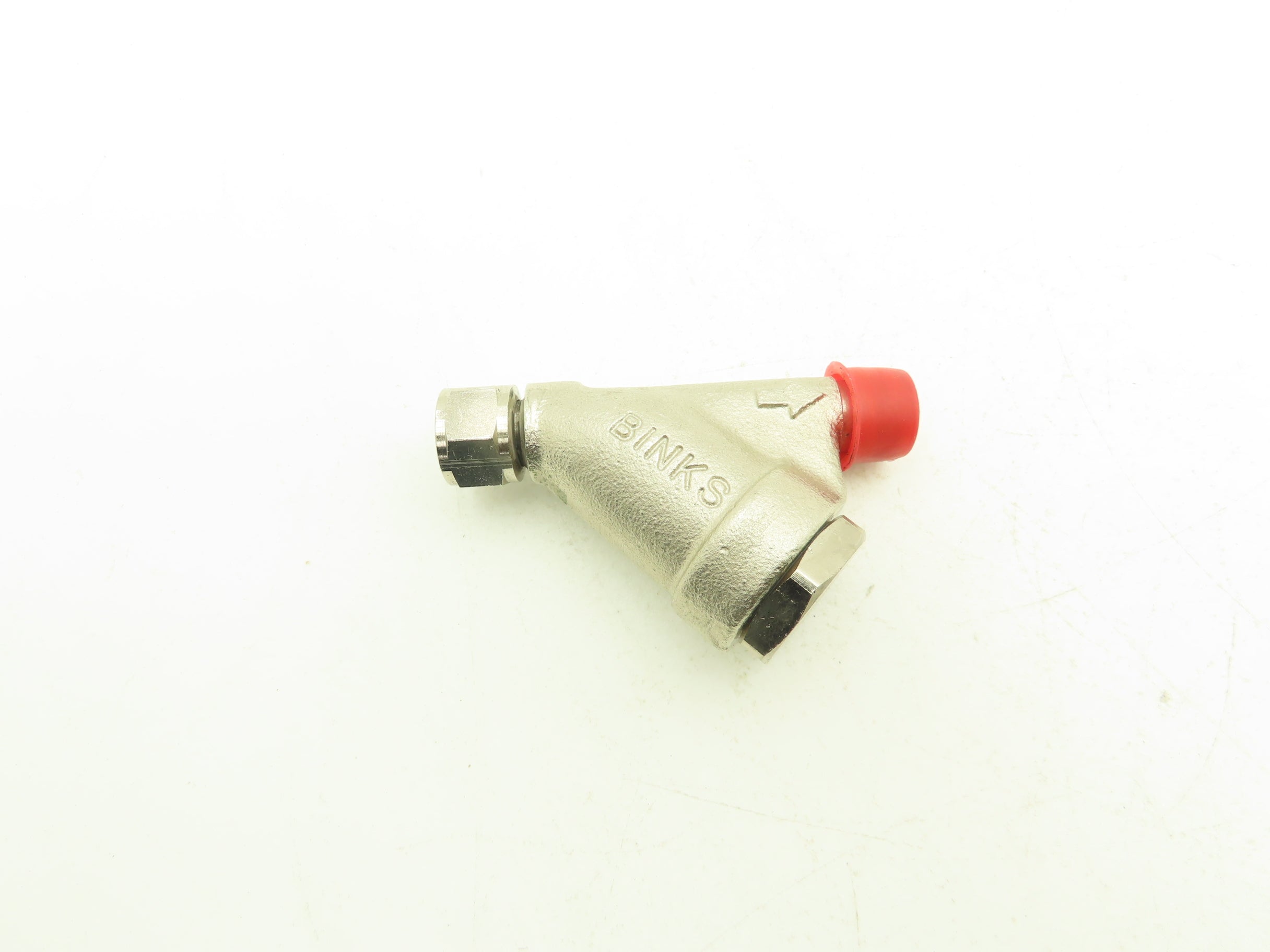 Binks 83-2924 100 Mesh In-Line Y-Strainer Assembly 3/8" NPS In 3/8" NP ...