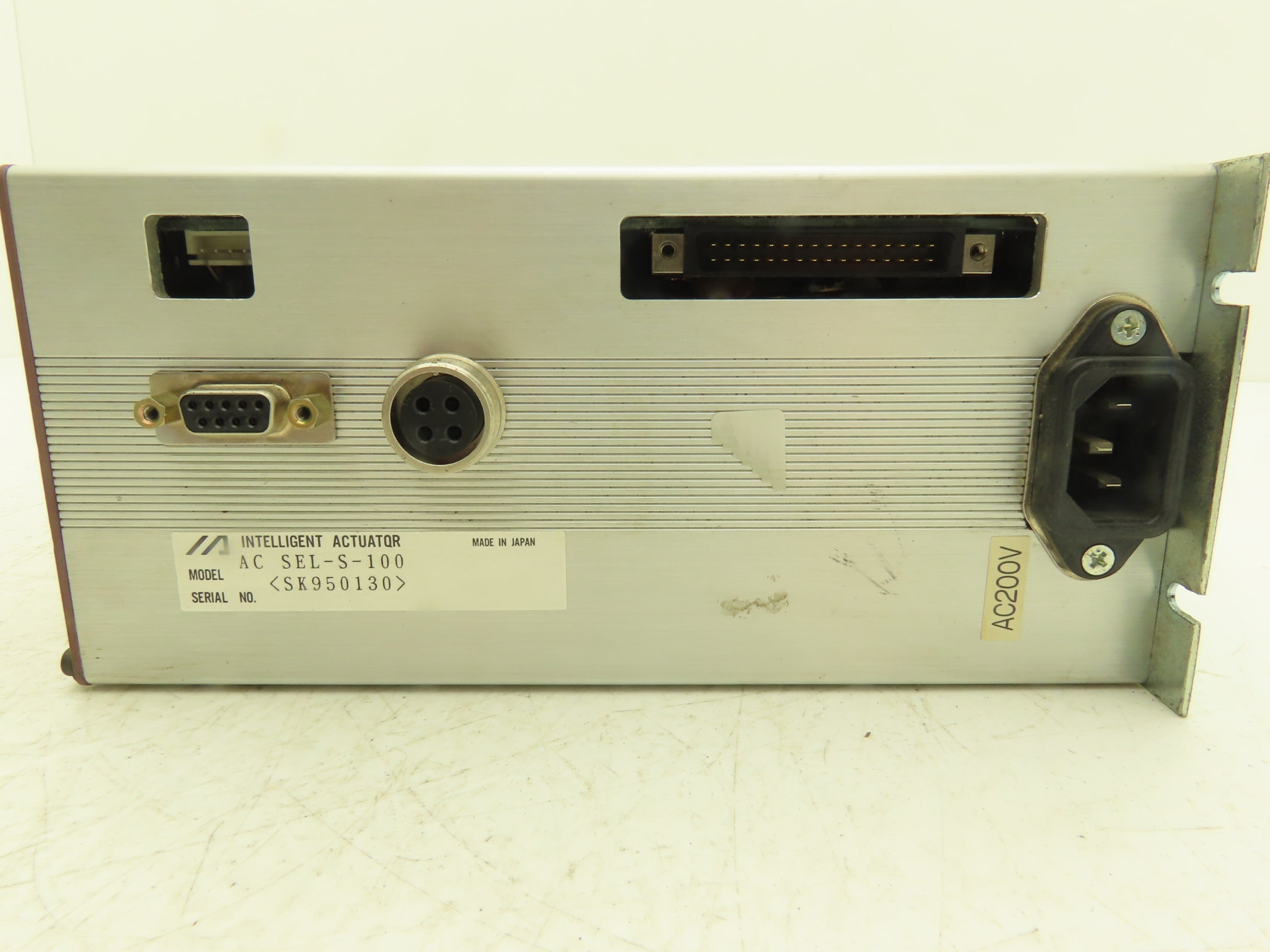 IAI Intelligent Actuator AC SEL-S-100 Servo Drive 100W 200VAC – ARROW ...