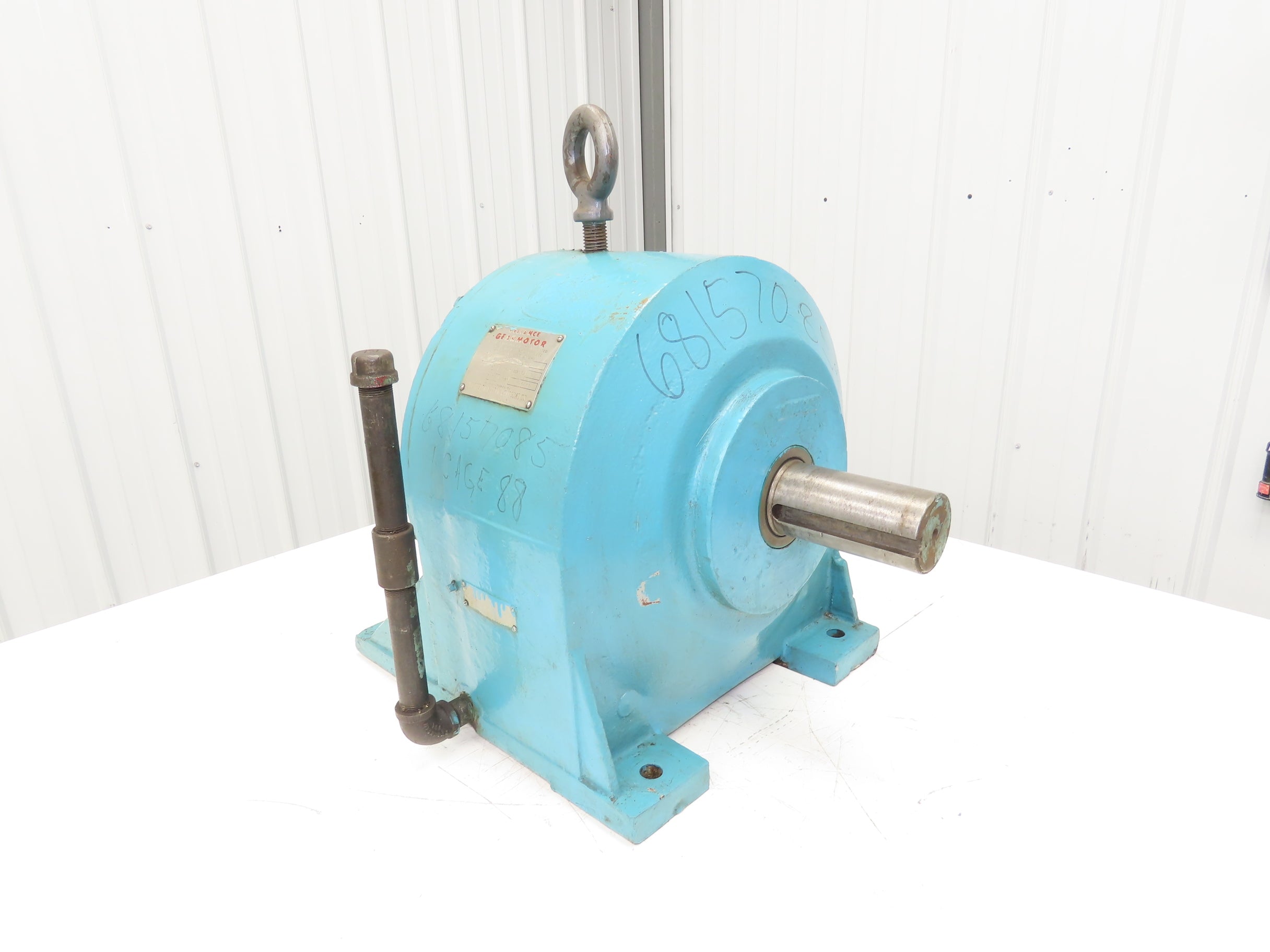 Reliance Electric DD2L Inline Gearmotor Gearbox 20.9 Ratio 2-5/8" Shaf ...