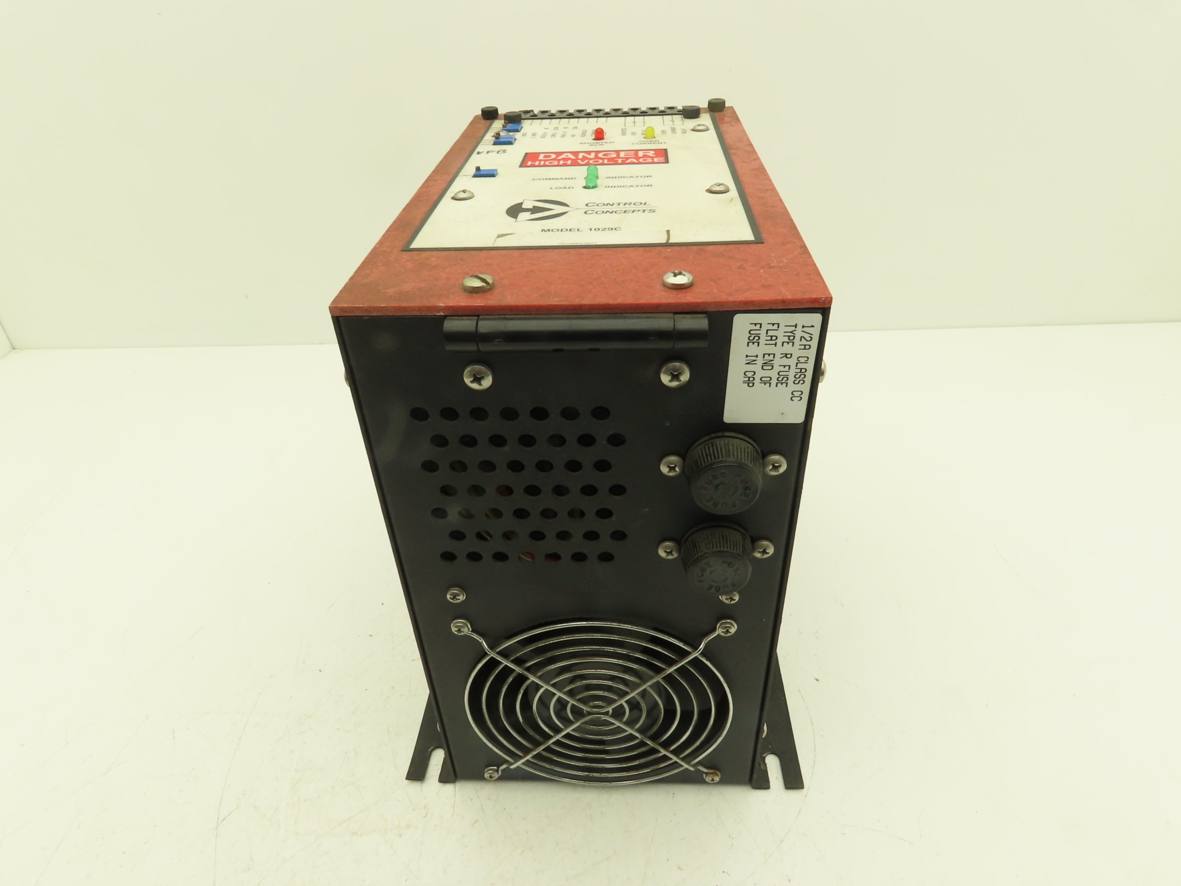 Control Concepts 1029C-V-575V-120A-R0/5V-IPOT Scr Power Controller 575 ...