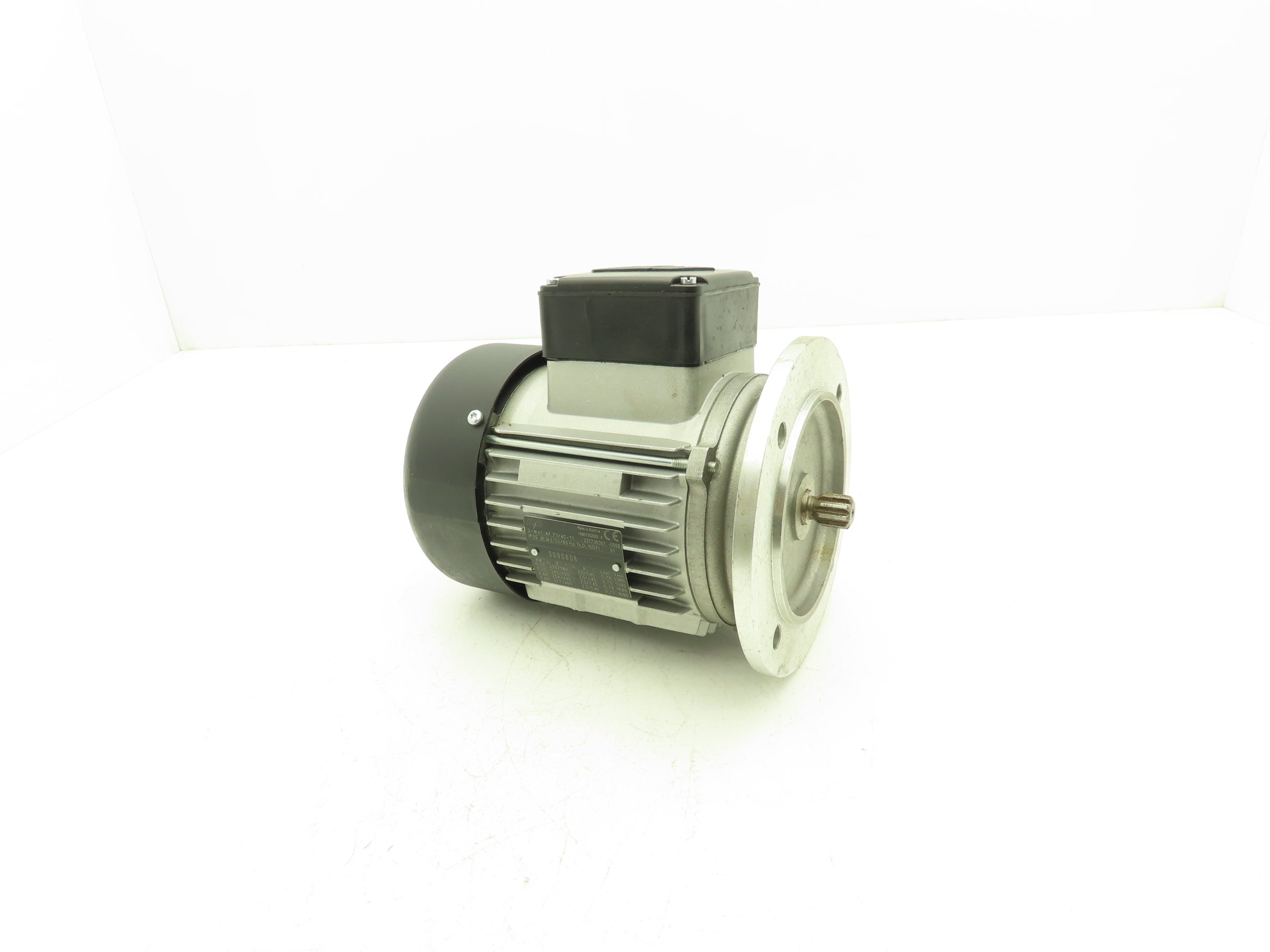 ATB AF 71/4C-11 AC Motor 0.66Kw 1690RPM480V 3Ph IEC 71 Frame Spline Sh ...