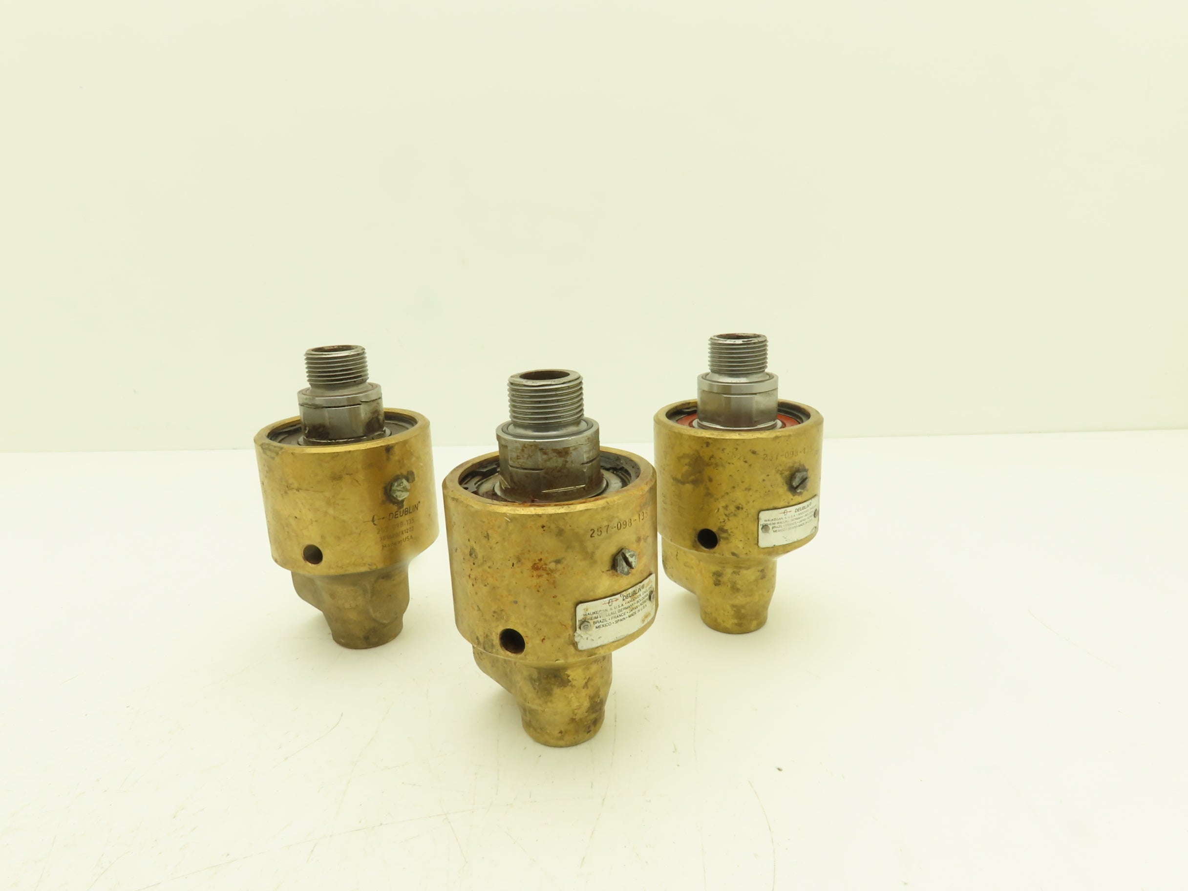 Deublin 257-098-135290 Rotary Rotating Union 1"UNS RH Rotor x 1/2"NPT ...