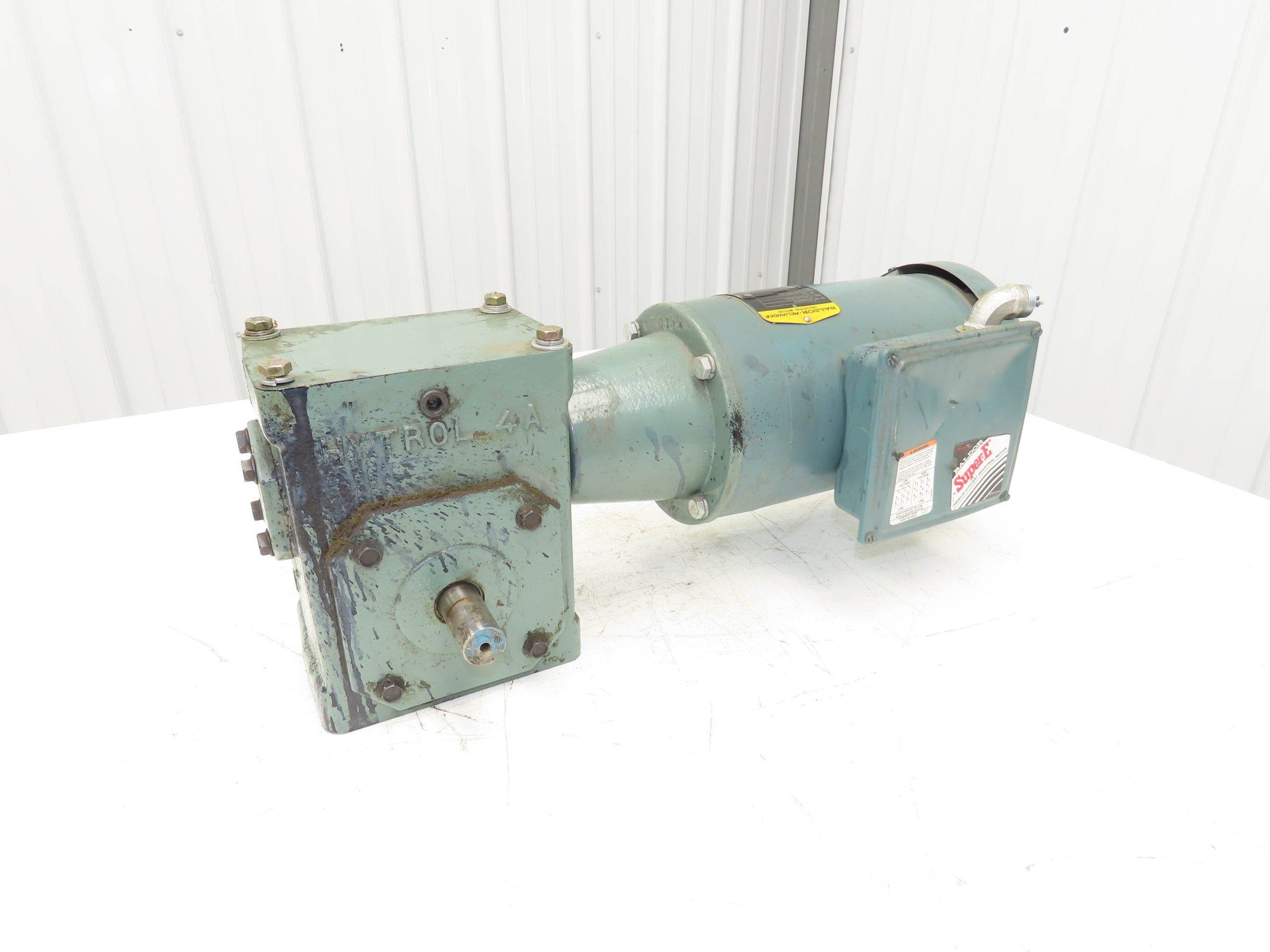 Hytrol 4AC-20-1-RH Conveyor Drive Gearmotor 20:1 Reducer .5Hp 230/460V ...