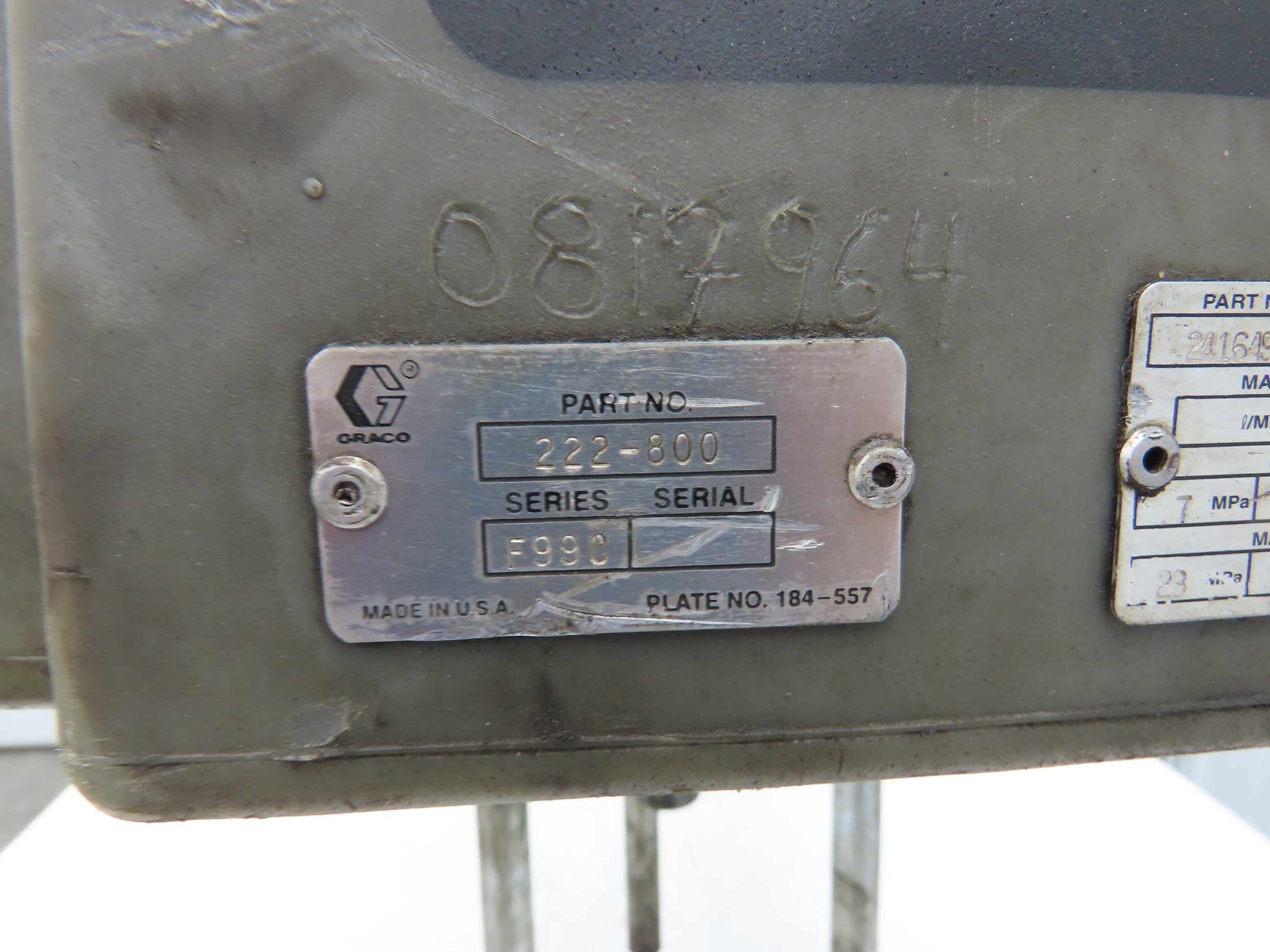 Graco 222-800 Premier 800 Motor Unit Air Powered Pump – ARROW ...