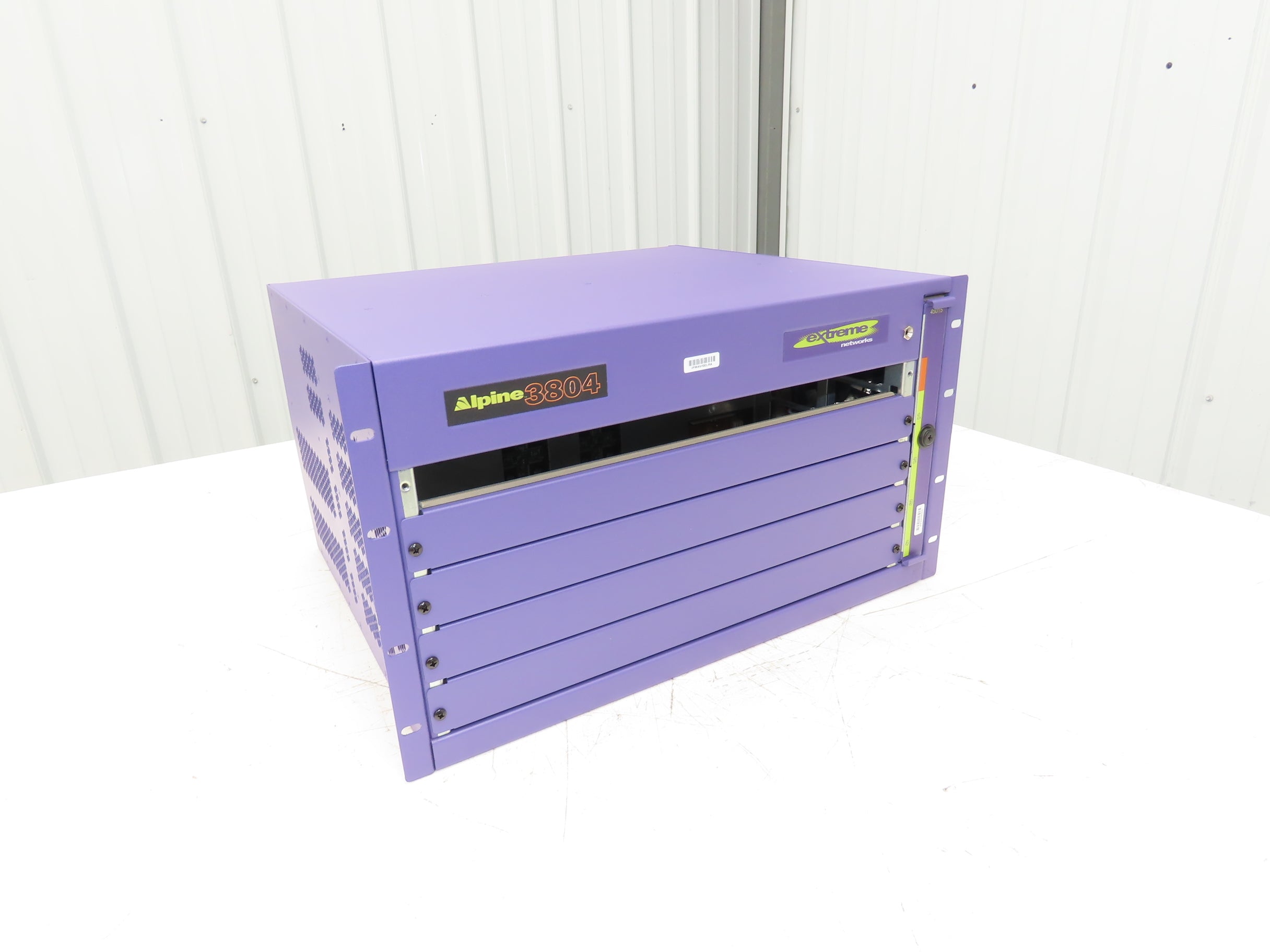 Extreme Networks 45040 Alpine 3804 Switch Chassis 4-Port Slot Rack ...