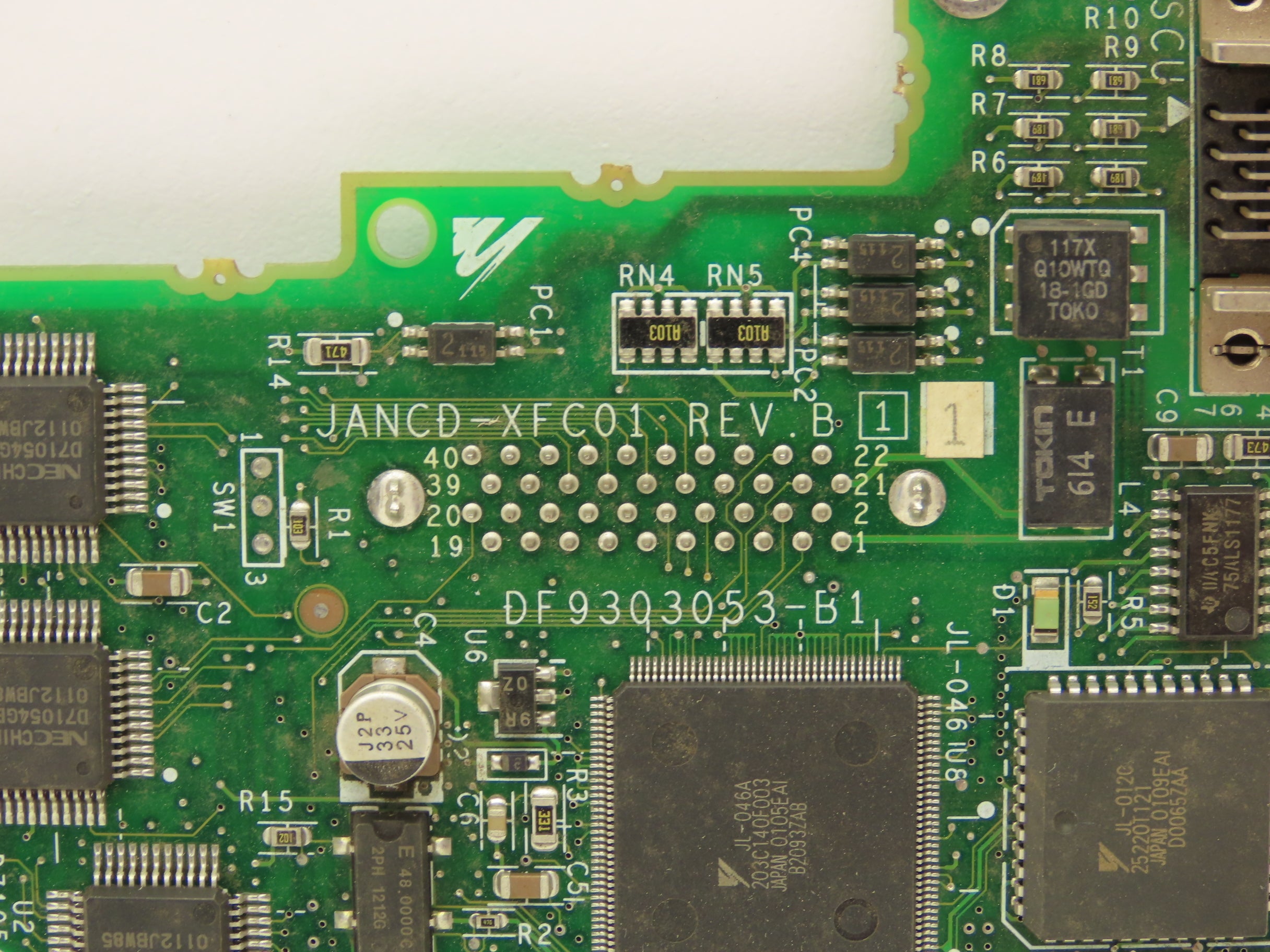 Yaskawa Electric JANCD-XFC01 PCB Printed Circuit Speed Control Board R ...