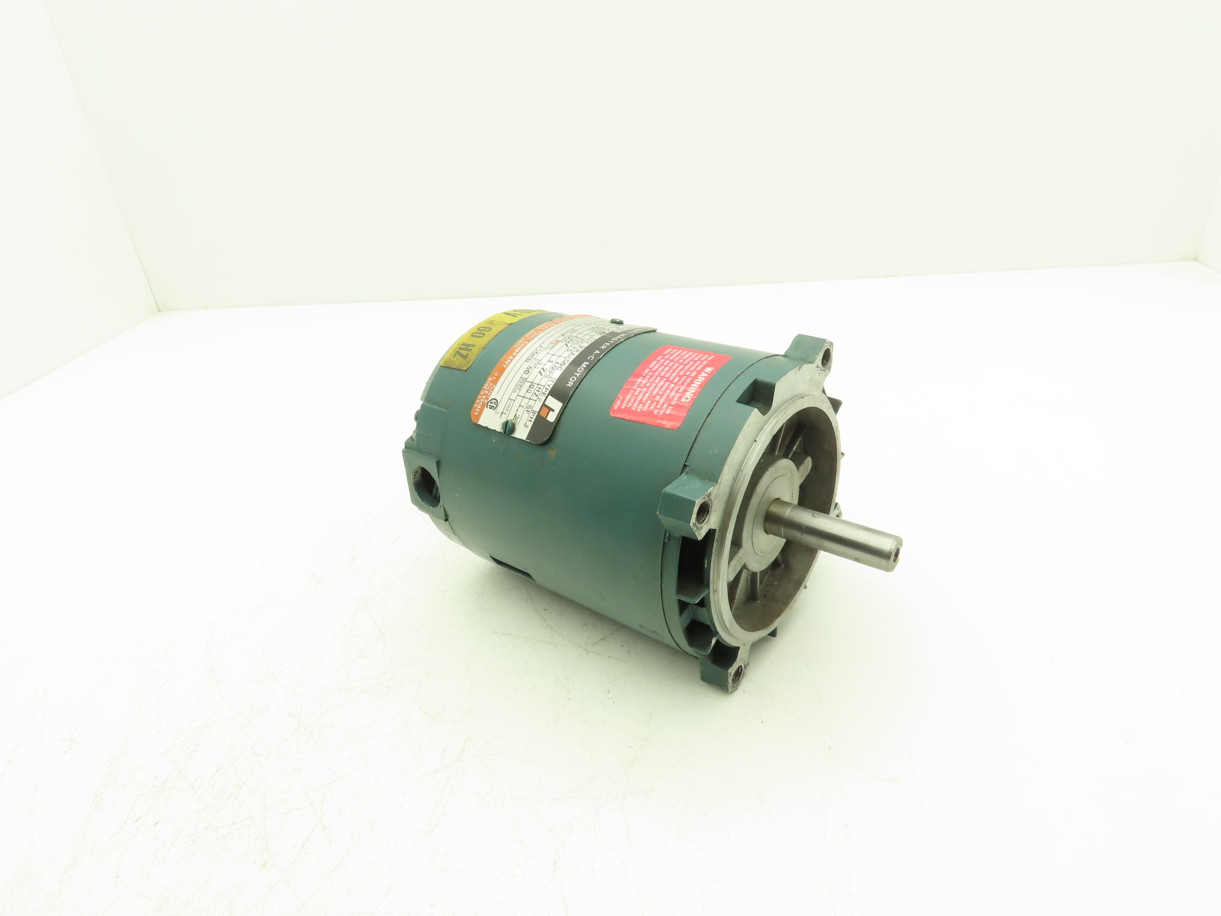 Reliance A76A1068M AC Motor 1/3Hp 1725rpm 230/460v 3Ph Shaft 5/8" AA56 ...
