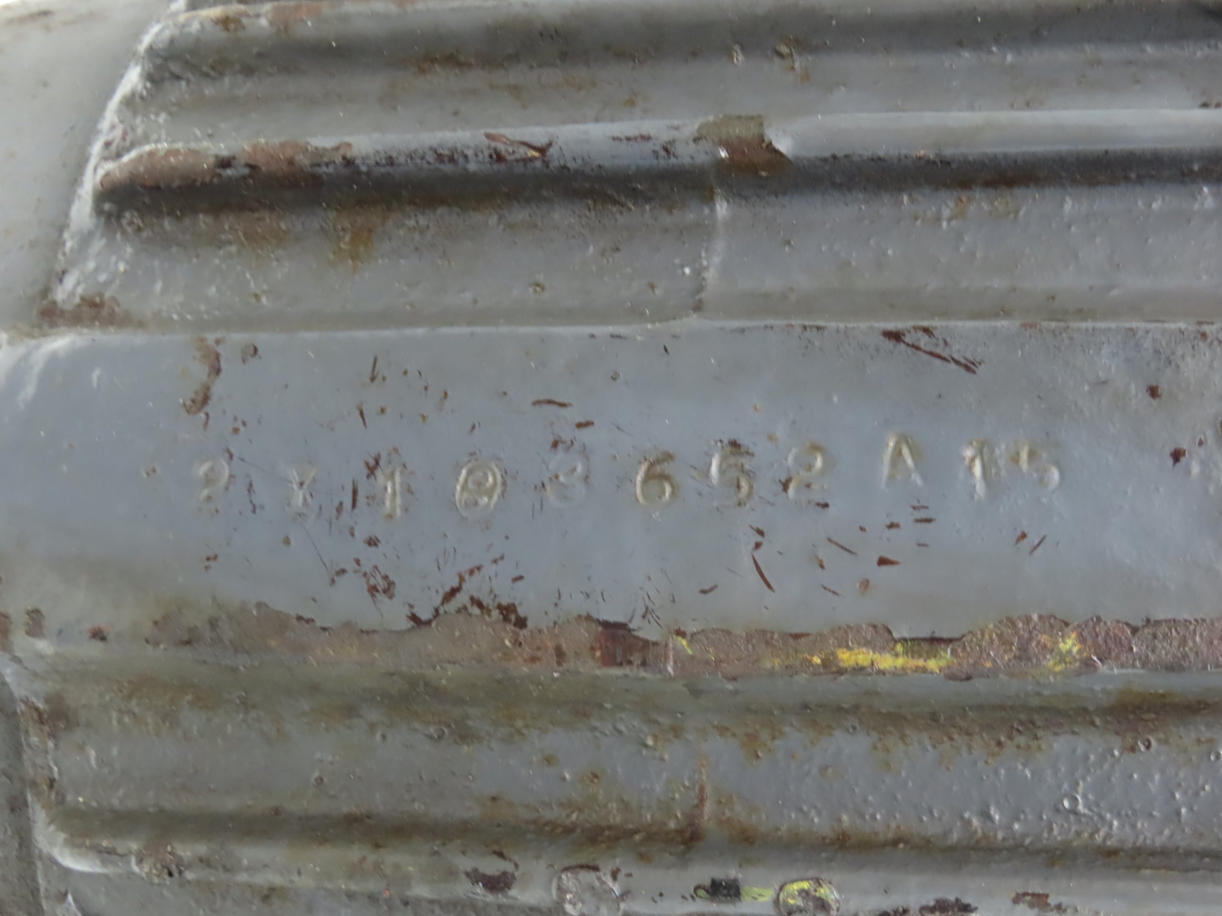 Cast Iron Vertical Centrifugal Immersion Pump 460V 3PH Motor *No Tag ...