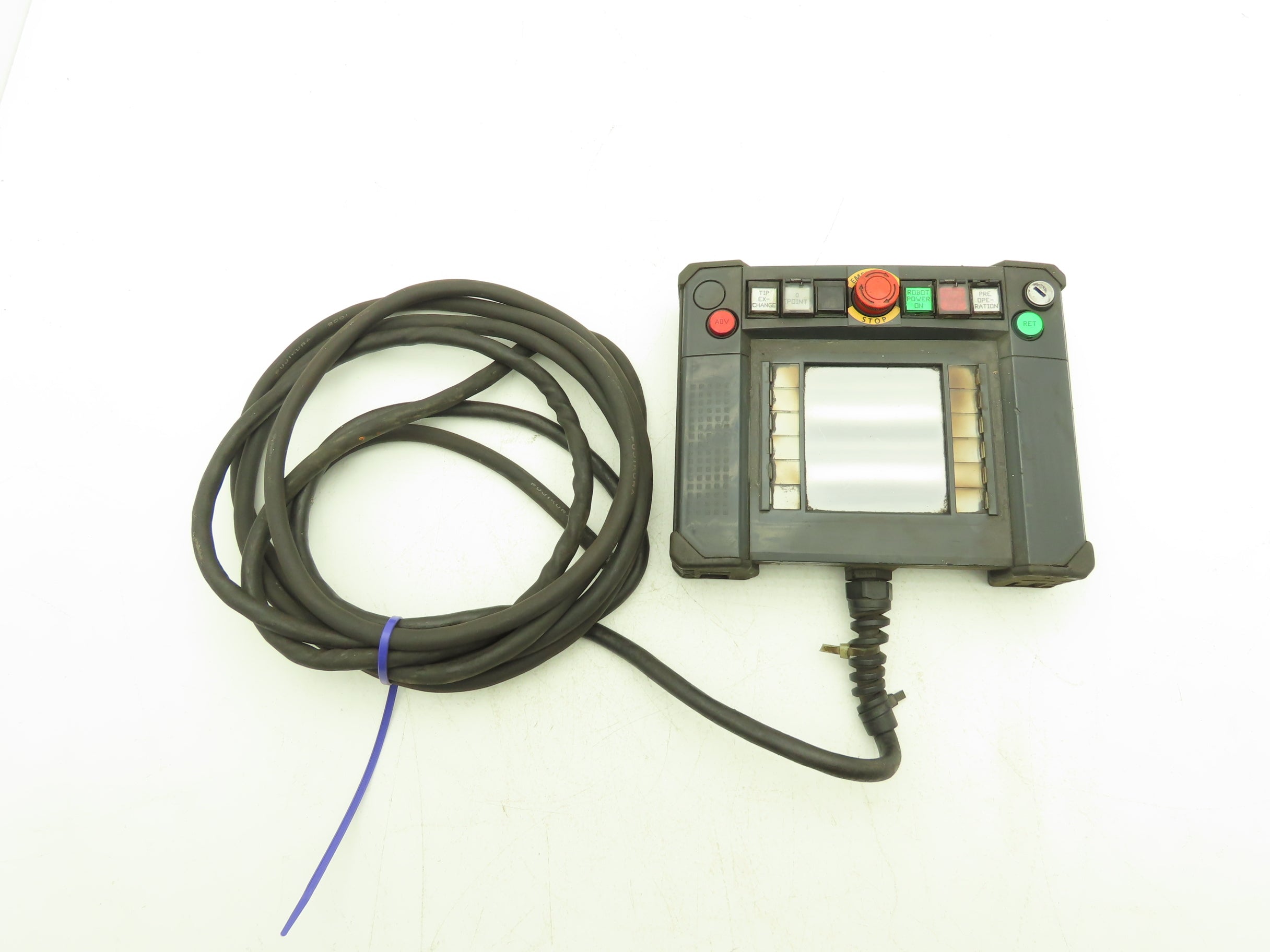 Idec HG2R-SS62BH-MK1260 Robot Teach Pendant Display With E-Stop & Cord ...