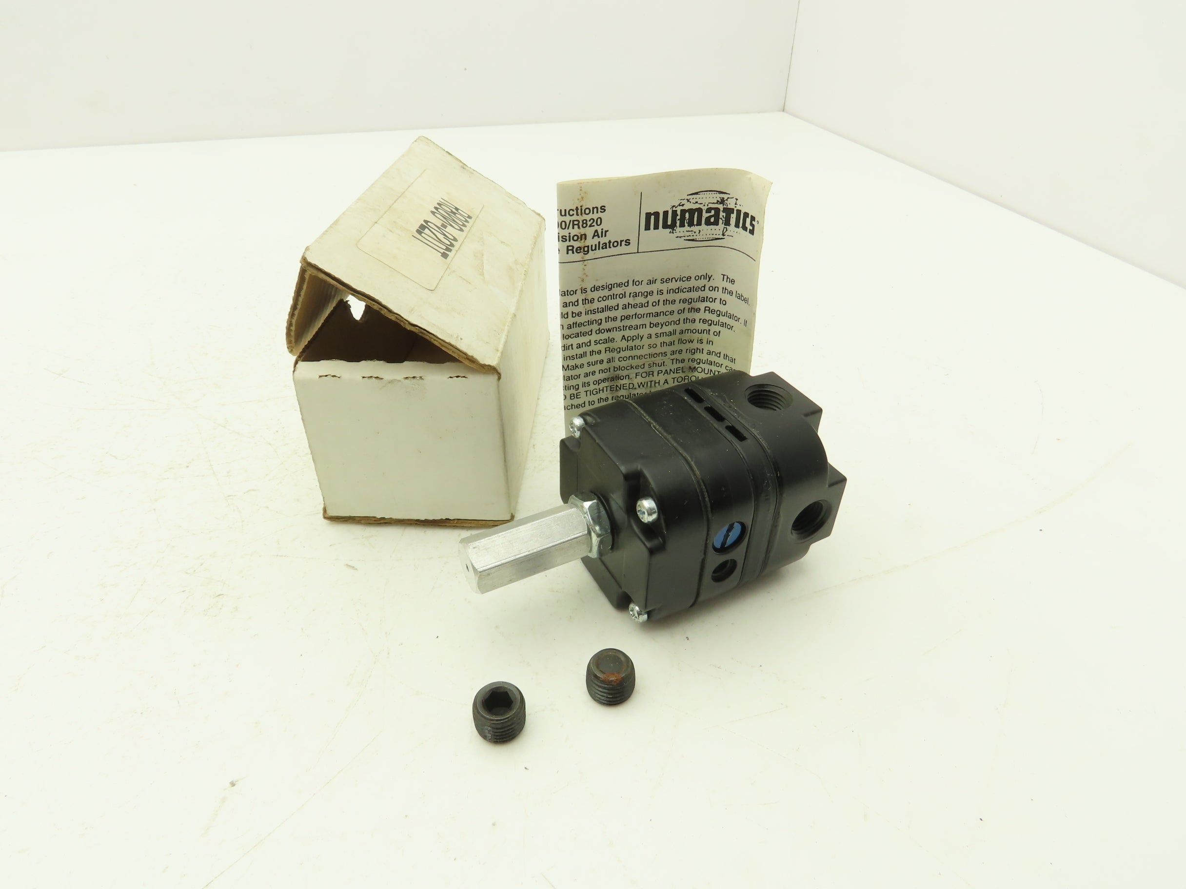 Numatics R800-02DT Pneumatic Air Precision Regulator 2-40PSI 150 PSI M ...
