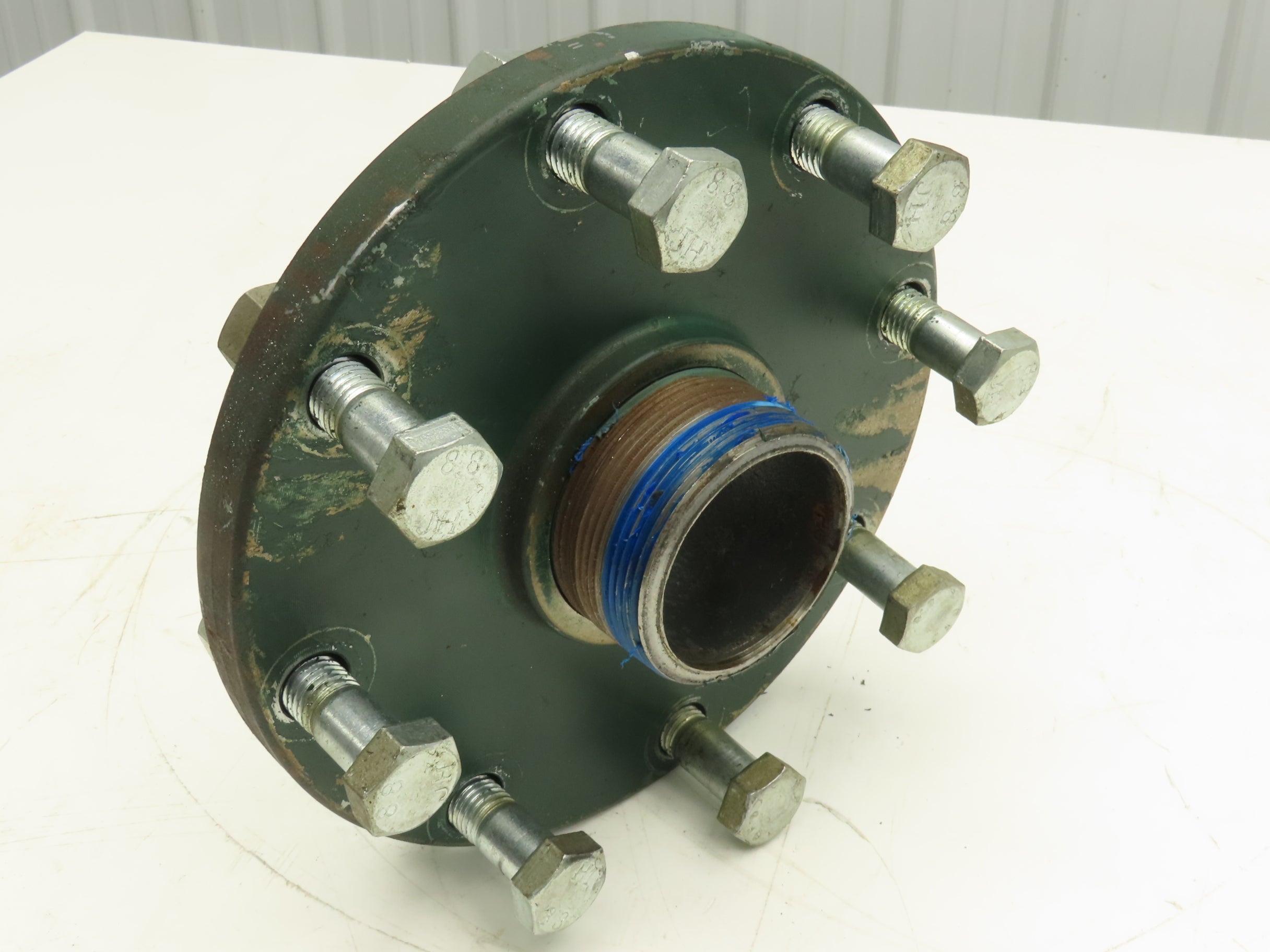Weldbend 6x3" Reducer Threaded Companion Flange Adapter 8-Bolt Class 1 ...