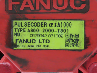 Fanuc A06B-0285-B000 AC Servo Motor 11kw 164V 2000 RPM Encoder A860-20 ...
