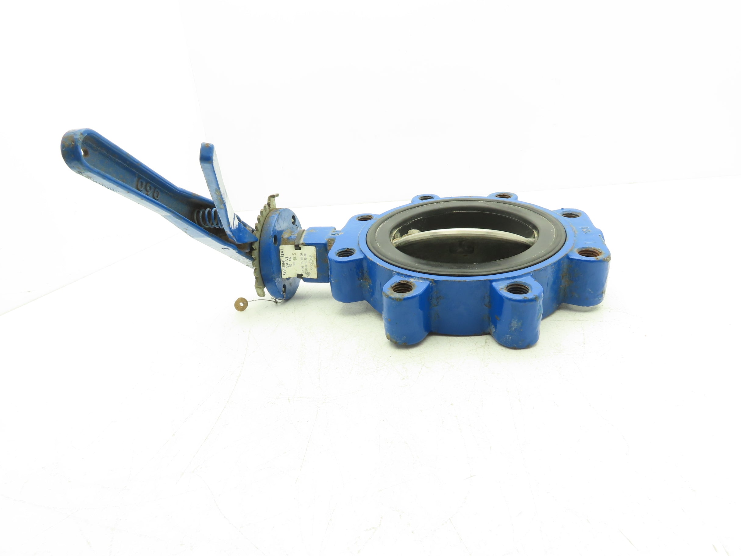 Keystone AR2 805 Lug Butterfly Valve 6" w/Handle Stainless Disc 175 PS ...