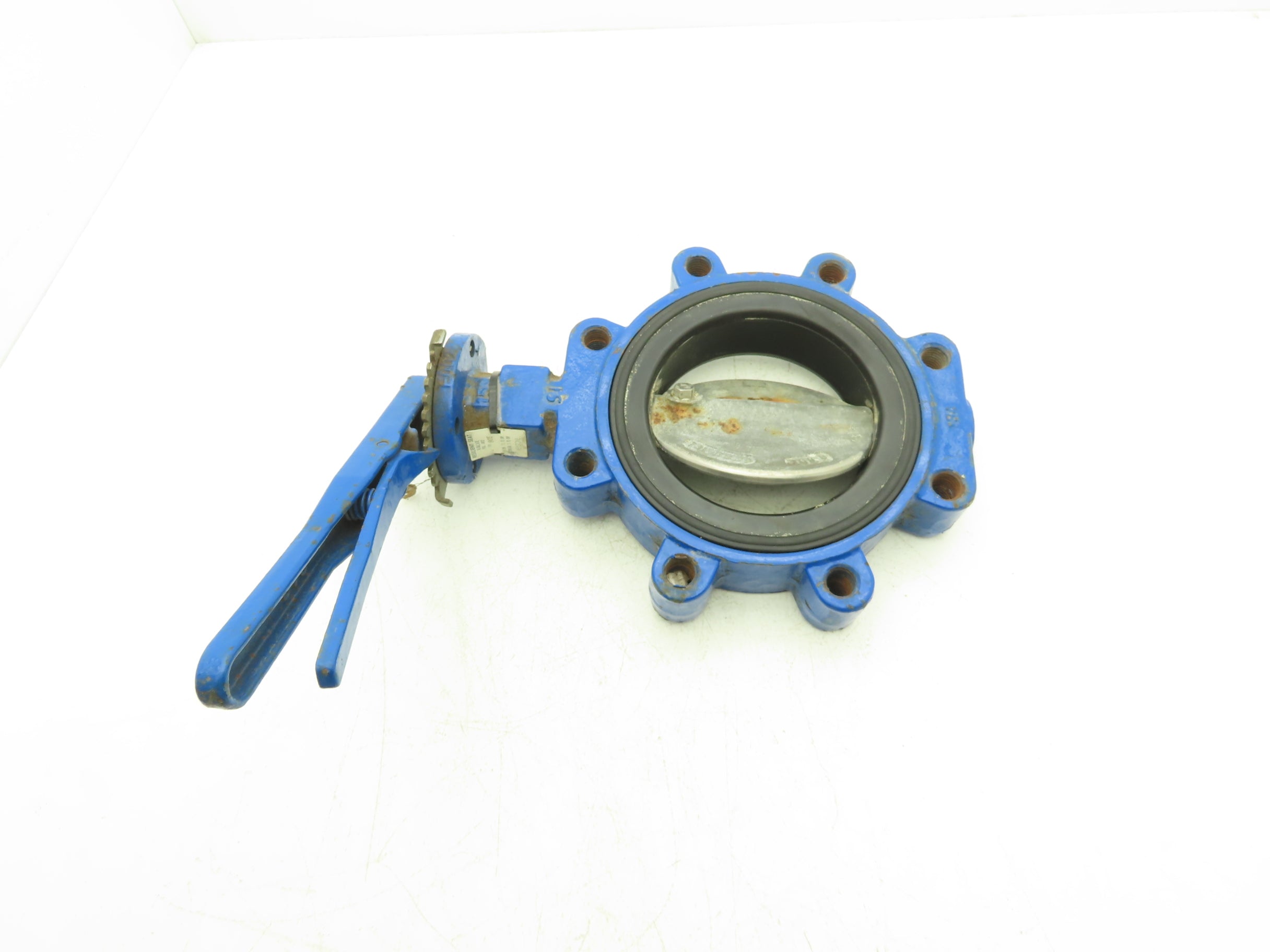 Keystone AR2 805 Lug Butterfly Valve 6" w/Handle Stainless Disc 175 PS ...
