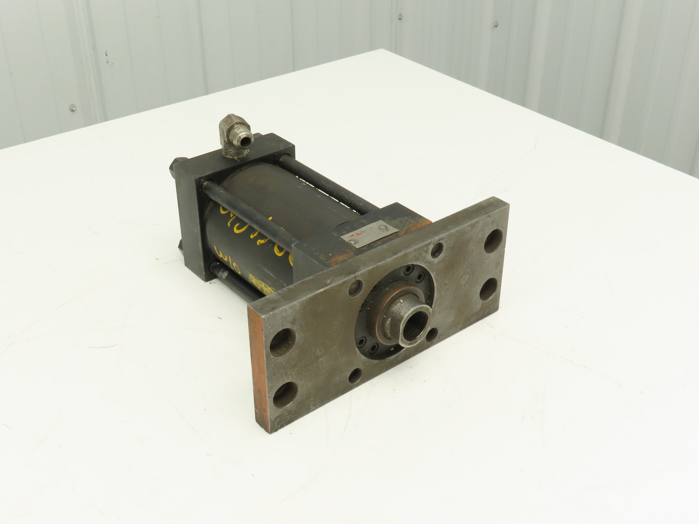 Hydro-Line N2M 4X4.5 Hydraulic Cylinder 4" Bore 4.5" Stroke Flange Mou ...