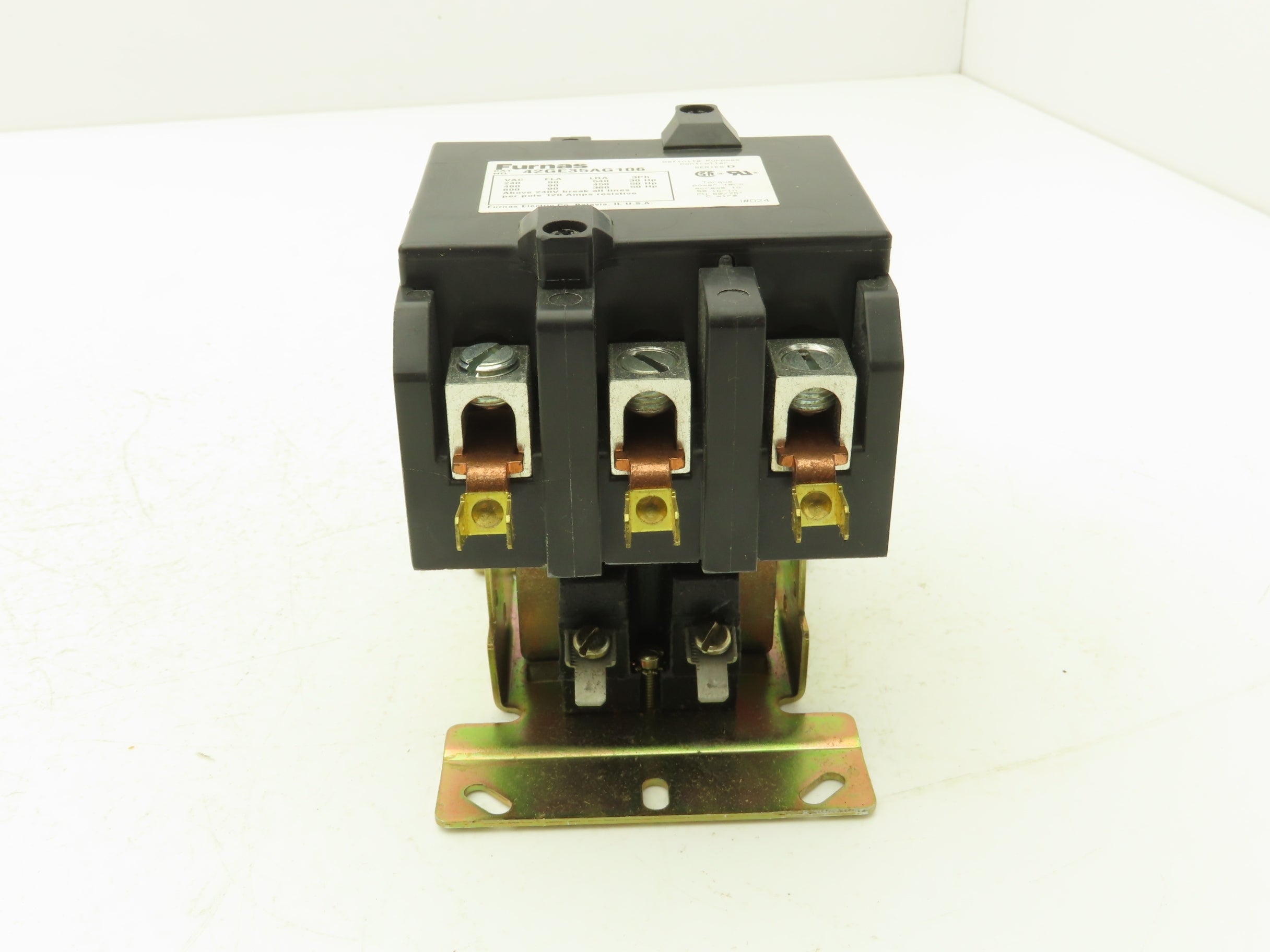 Furnas 42GE35AG106 Definite Purpose Controller/Contactor 50Hp 90A 3-Po ...
