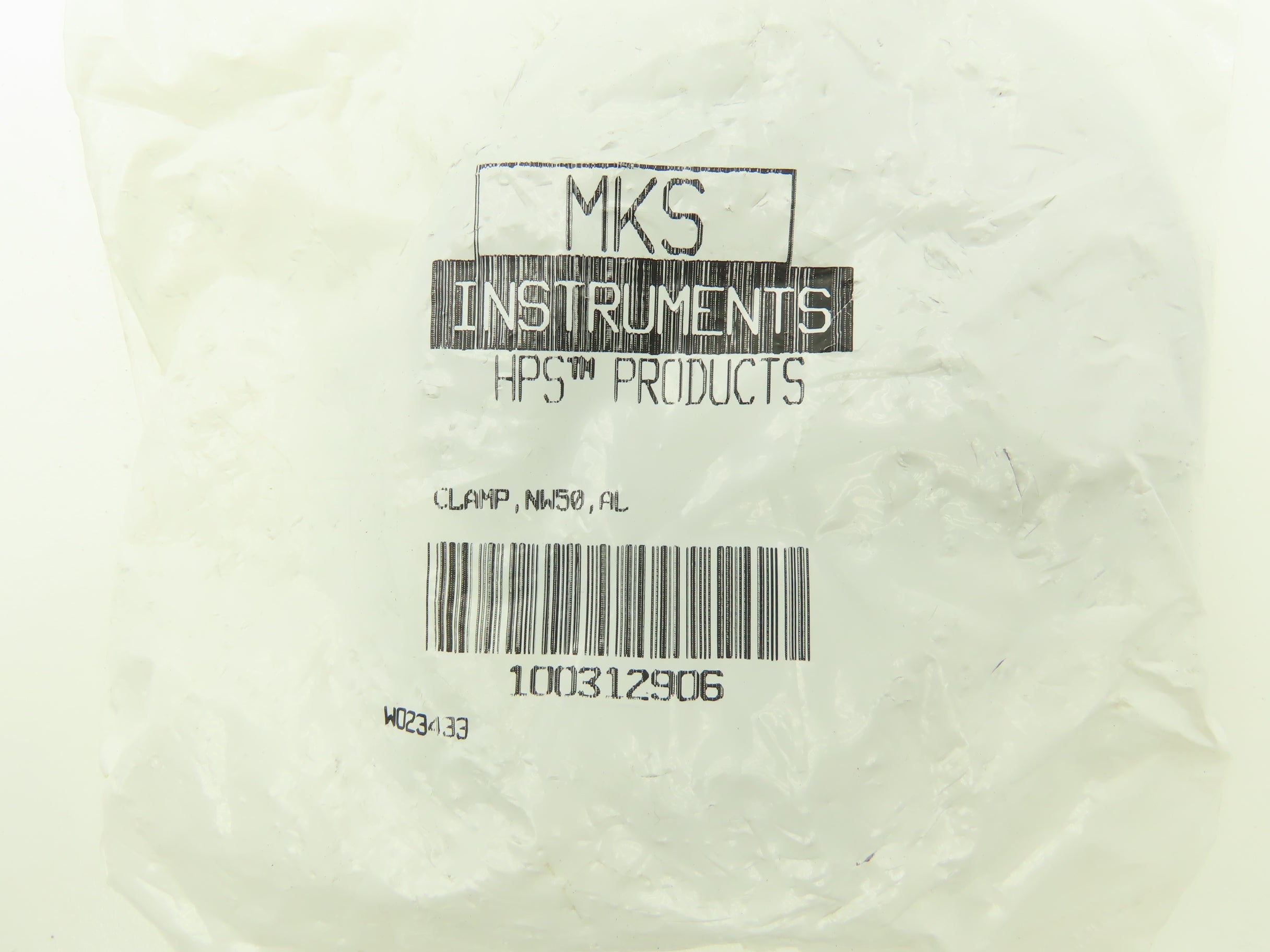 MKS Instruments 100312906 Aluminum Wing Nut Clamp NW 50 ISO-KF Flange ...