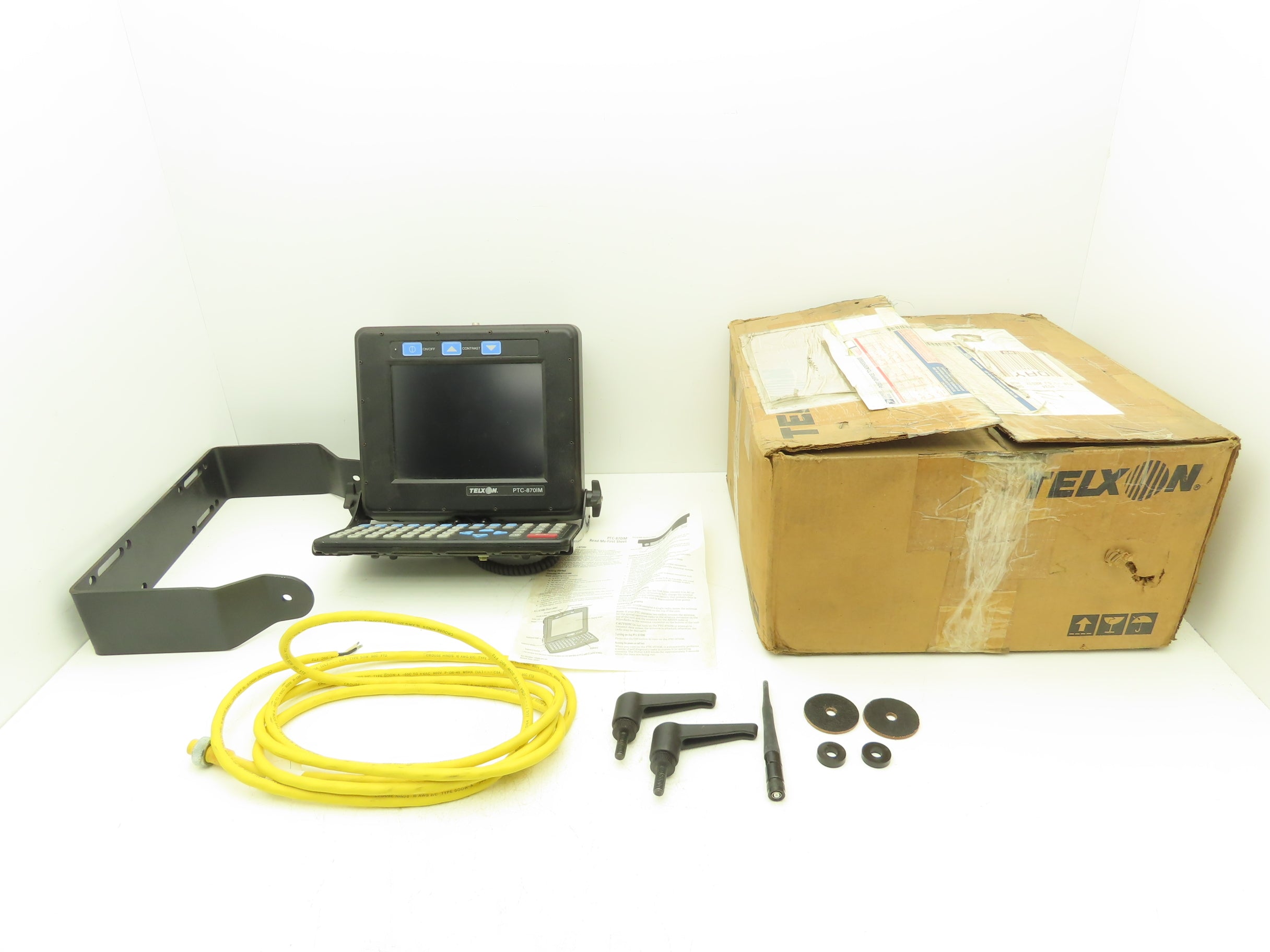 Telxon PTC-870IM Vehicle Mount Computer Data Terminal Barcode Inventor ...