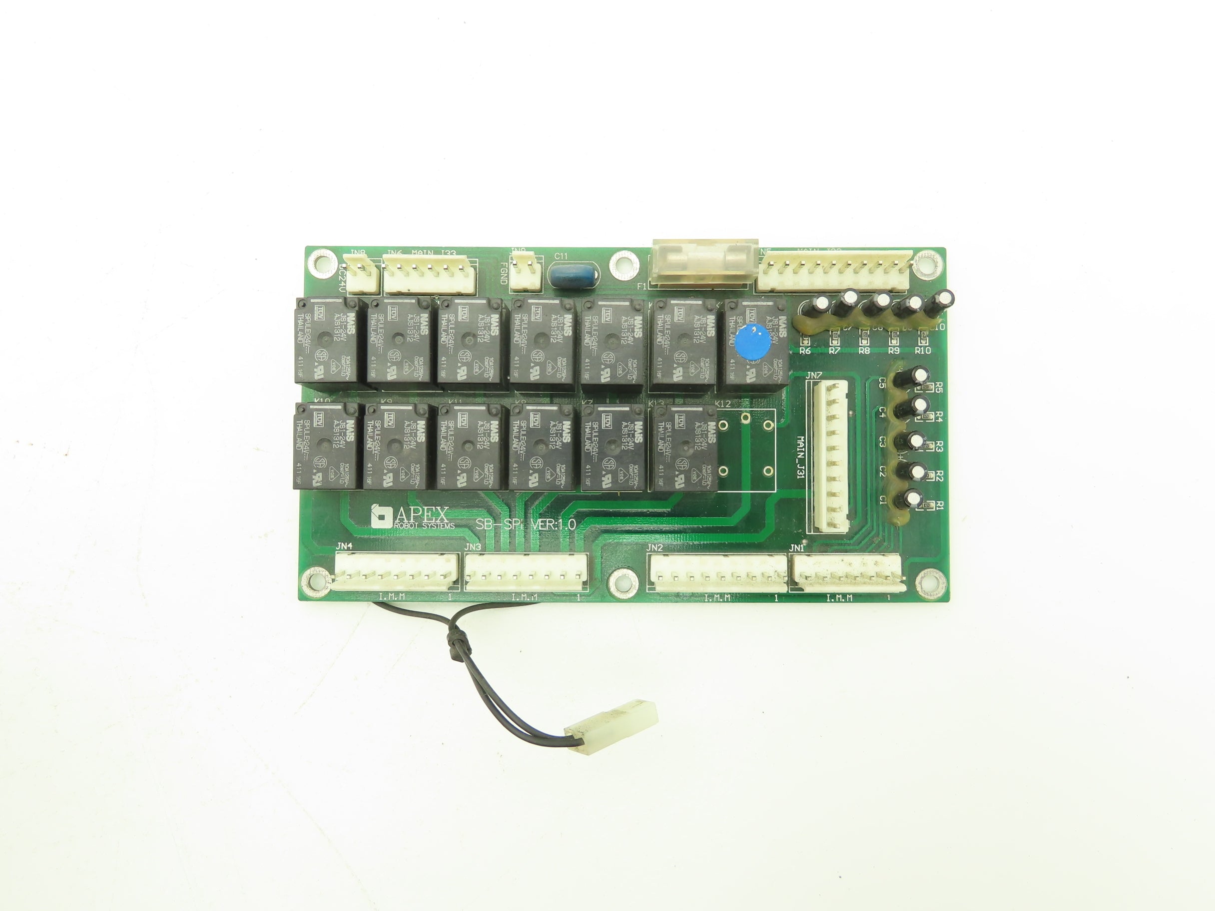 Apex Robot Systems SB-SPI Printed Circuit Board PCB Relay Interface VE – ARROW INDUSTRIAL SALES