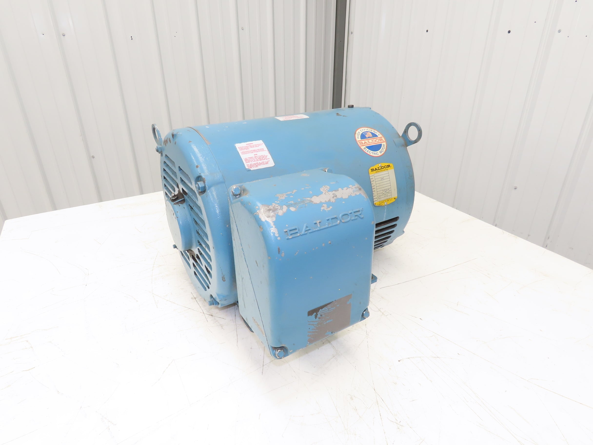 Baldor Electric Motor 30 HP 3525 RPM DP Frame 230/460V 3 Ph 284TS ...