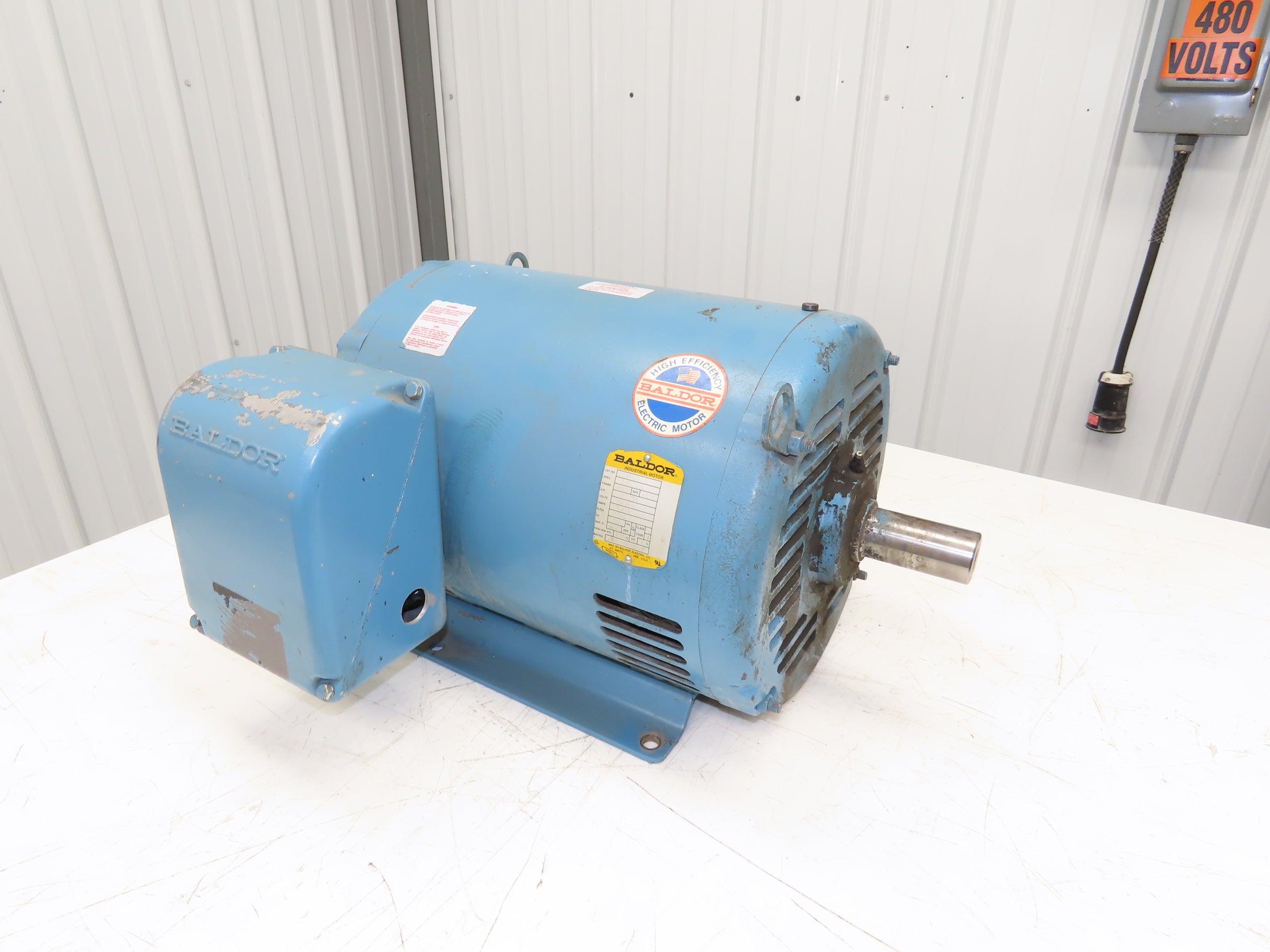 Baldor Electric Motor 30 HP 3525 RPM DP Frame 230/460V 3 Ph 284TS ...