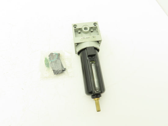 Numatics F22A-02AM Pneumatic Air Filter 40 Micron Sight Glass 200PSI M ...