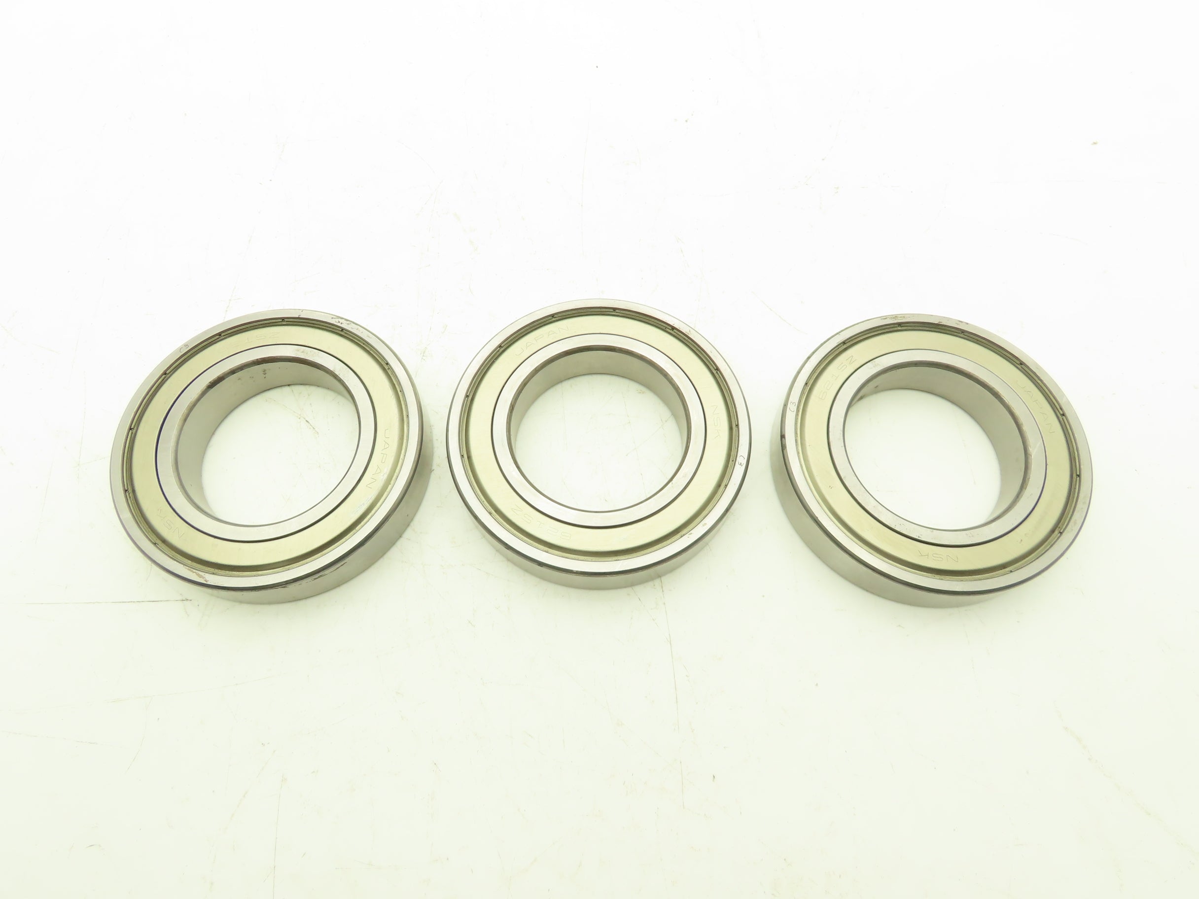NSK 6215Z Ball Bearing Double Seal 75mm ID x 130mm OD x 25mm Width Lot ...