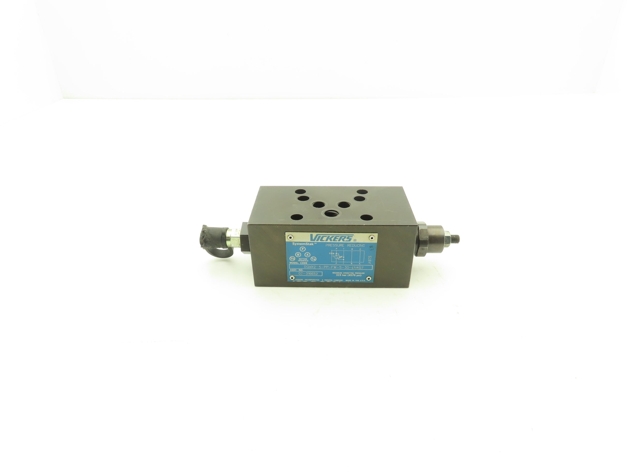 Vickers DGMX25PPFWS30EN407 SystemStak Hydraulic Pressure Reducing Valv ...