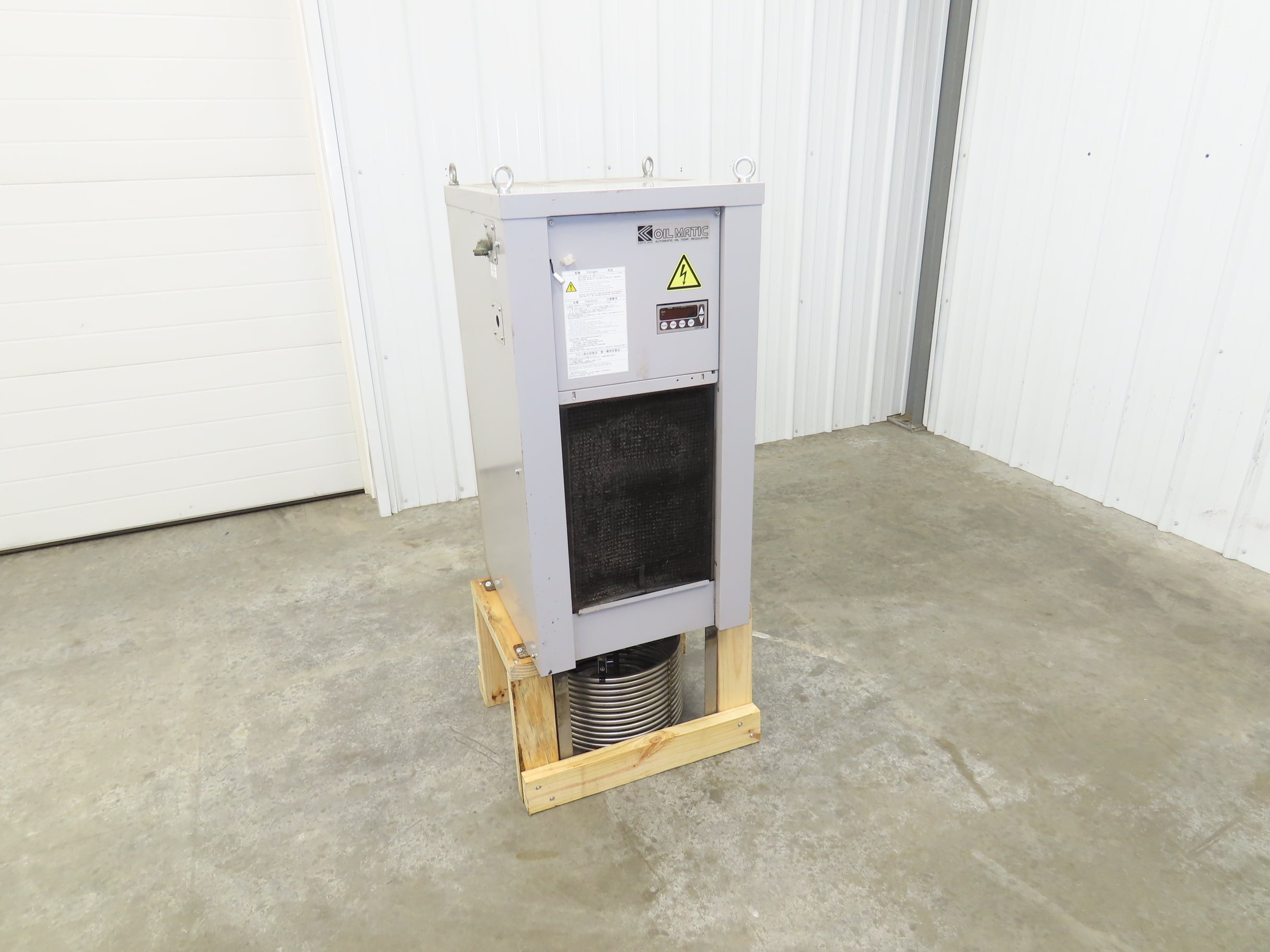 Kanto Seiki KVT-7.5D-HR6-N Oilmatic Oil Chiller Temp Regulator 0.75kw ...
