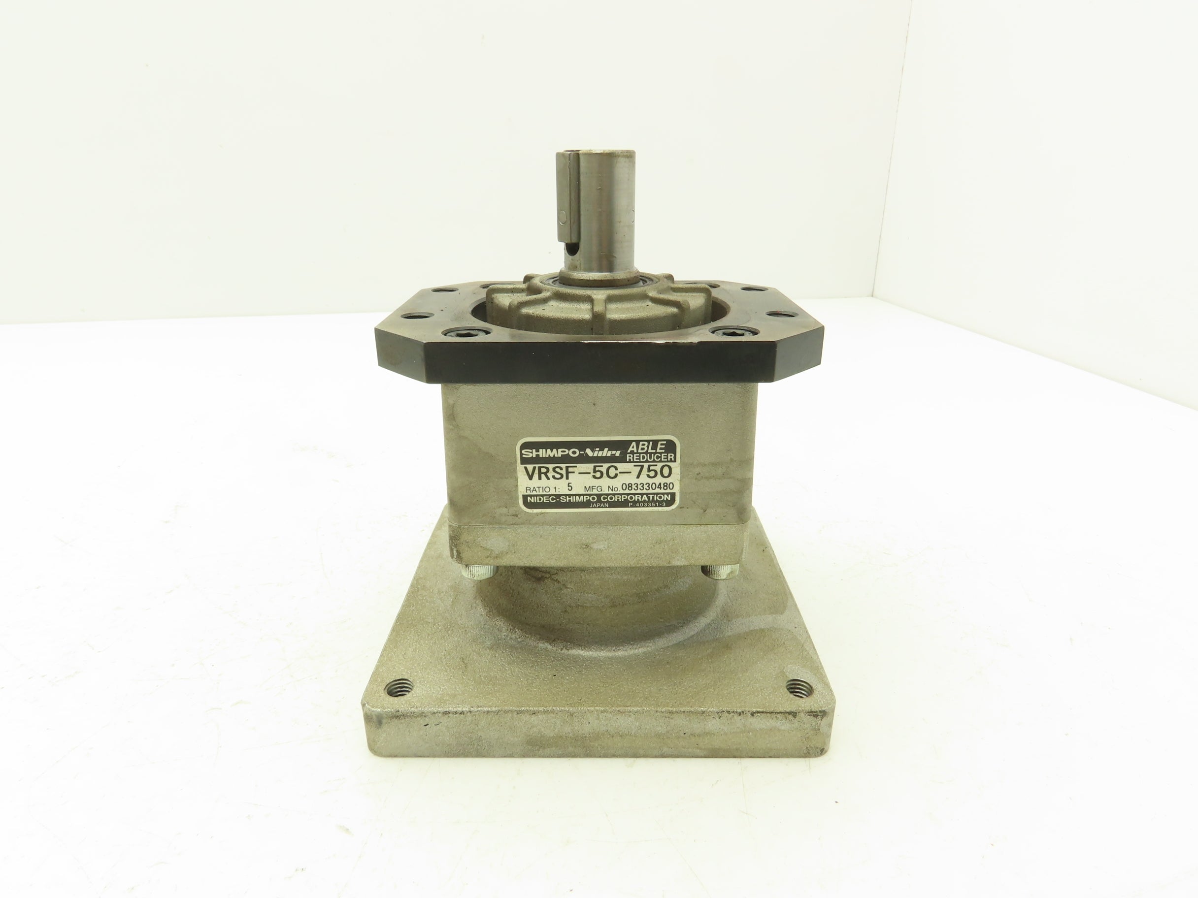 Shimpo-Nidec VRSF-5C-750 Able Planetary Reducer 5:1 Ratio Inline Servo ...