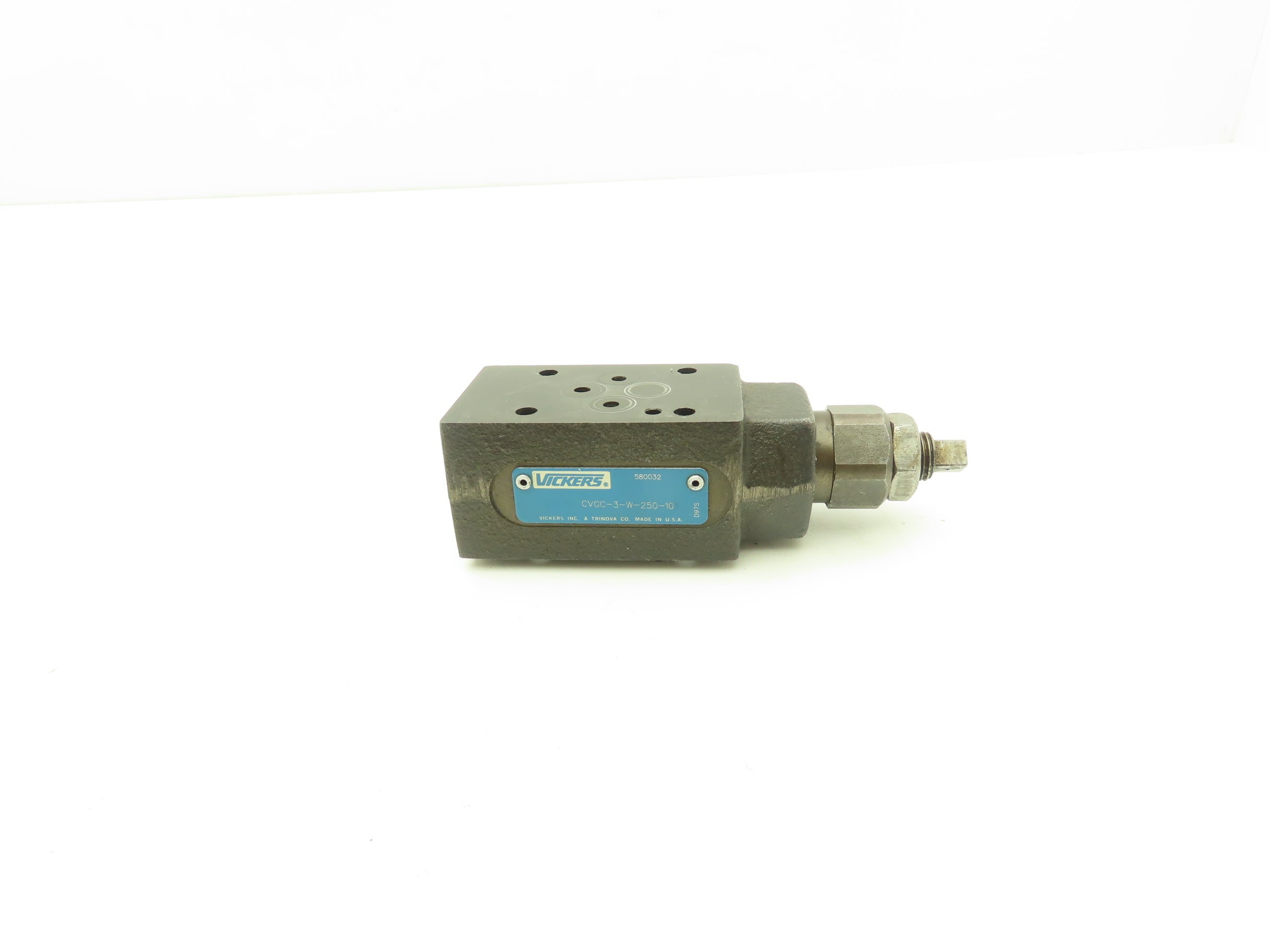 Vickers CVGC-3-W-250-10 Hydraulic Pressure Relief Sandwich Valve ...