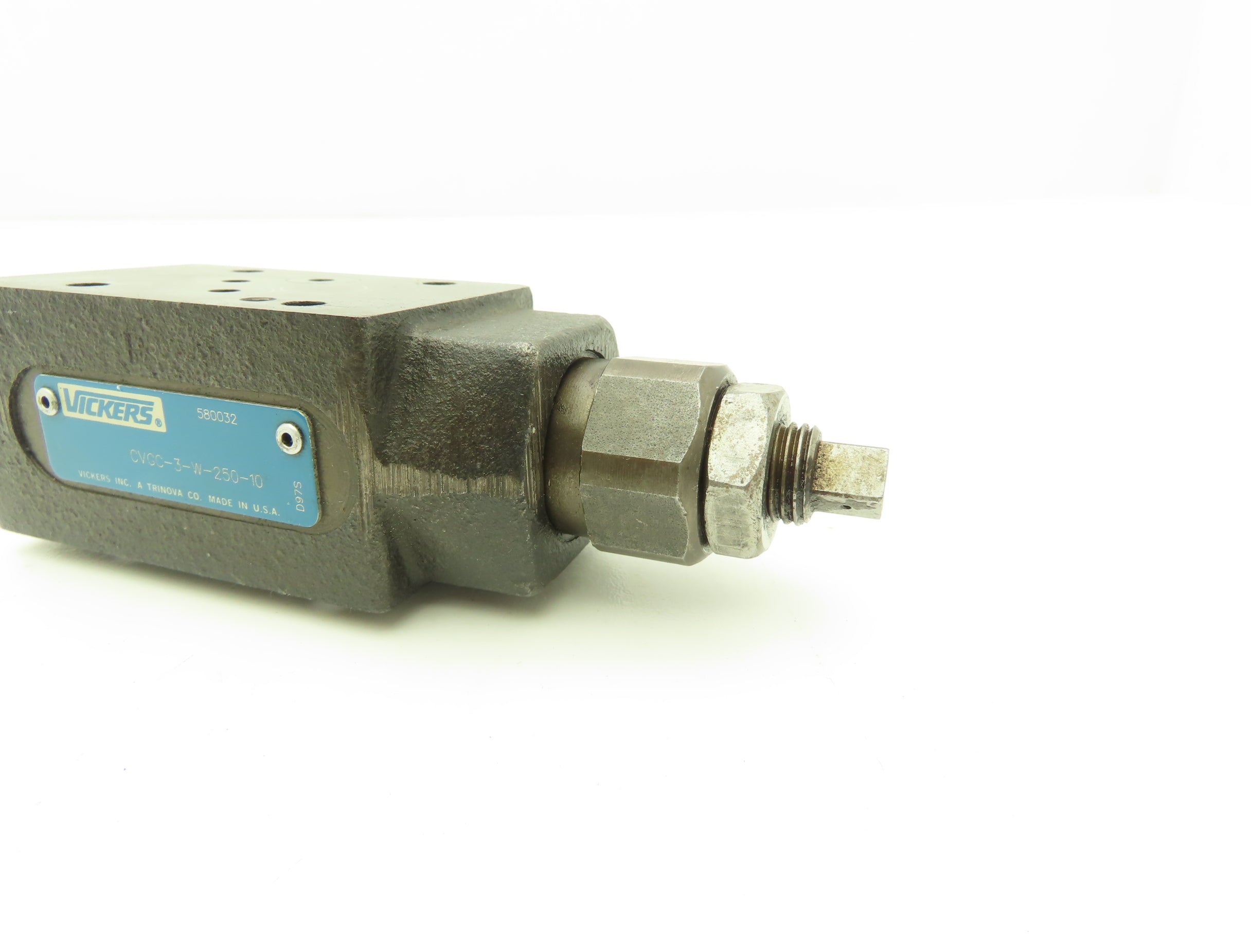 Vickers CVGC-3-W-250-10 Hydraulic Pressure Relief Sandwich Valve ...