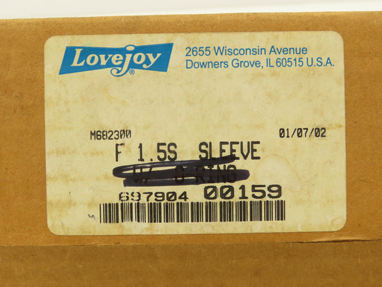 Lovejoy F 1.5S Flanged Gear Coupling Sleeve Exposed Bolt 8 Hole No O-R ...