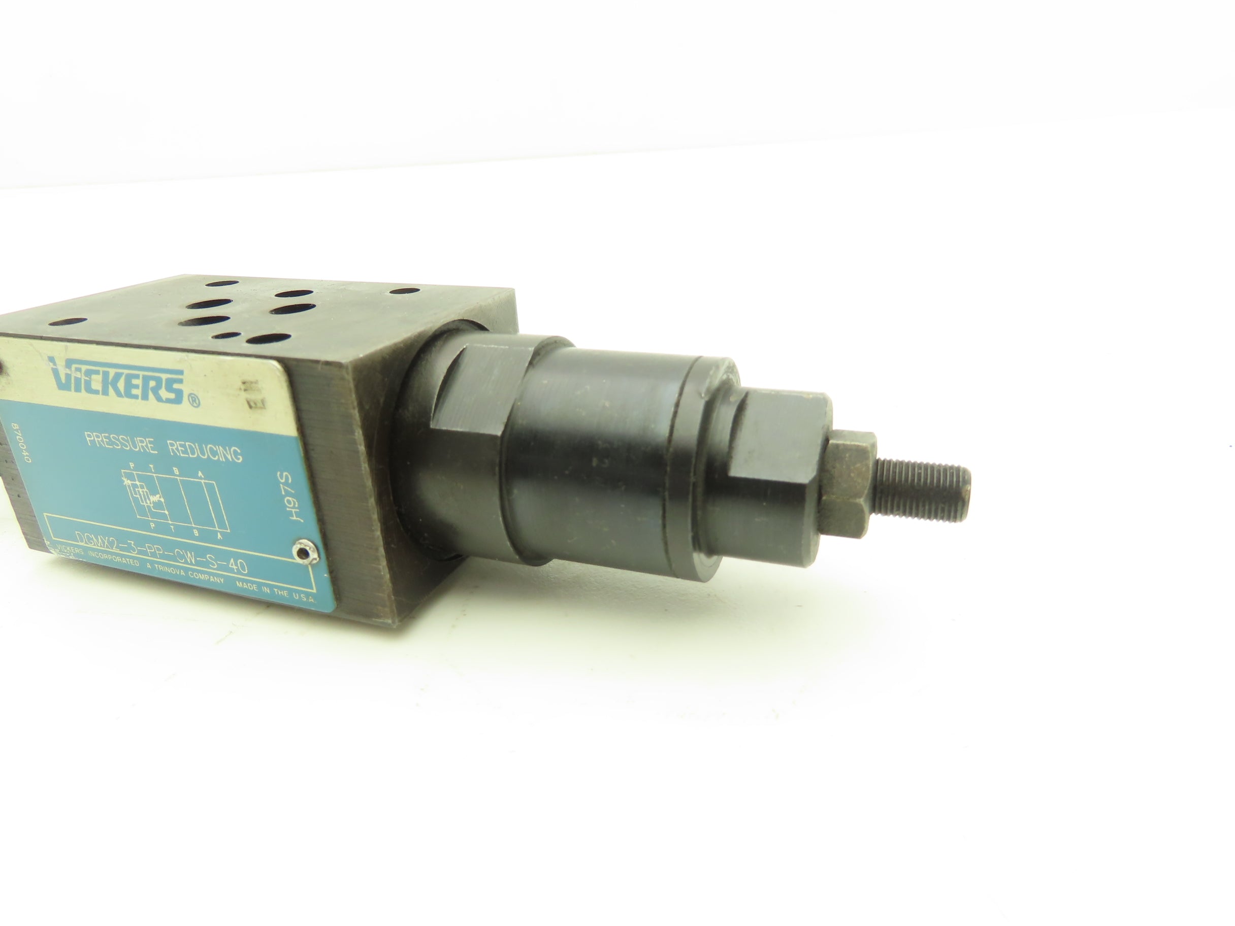 Eaton Vickers DGMX2-3-PP-CW-S-40 Hydraulic Relief Valve 2000 PSI ...