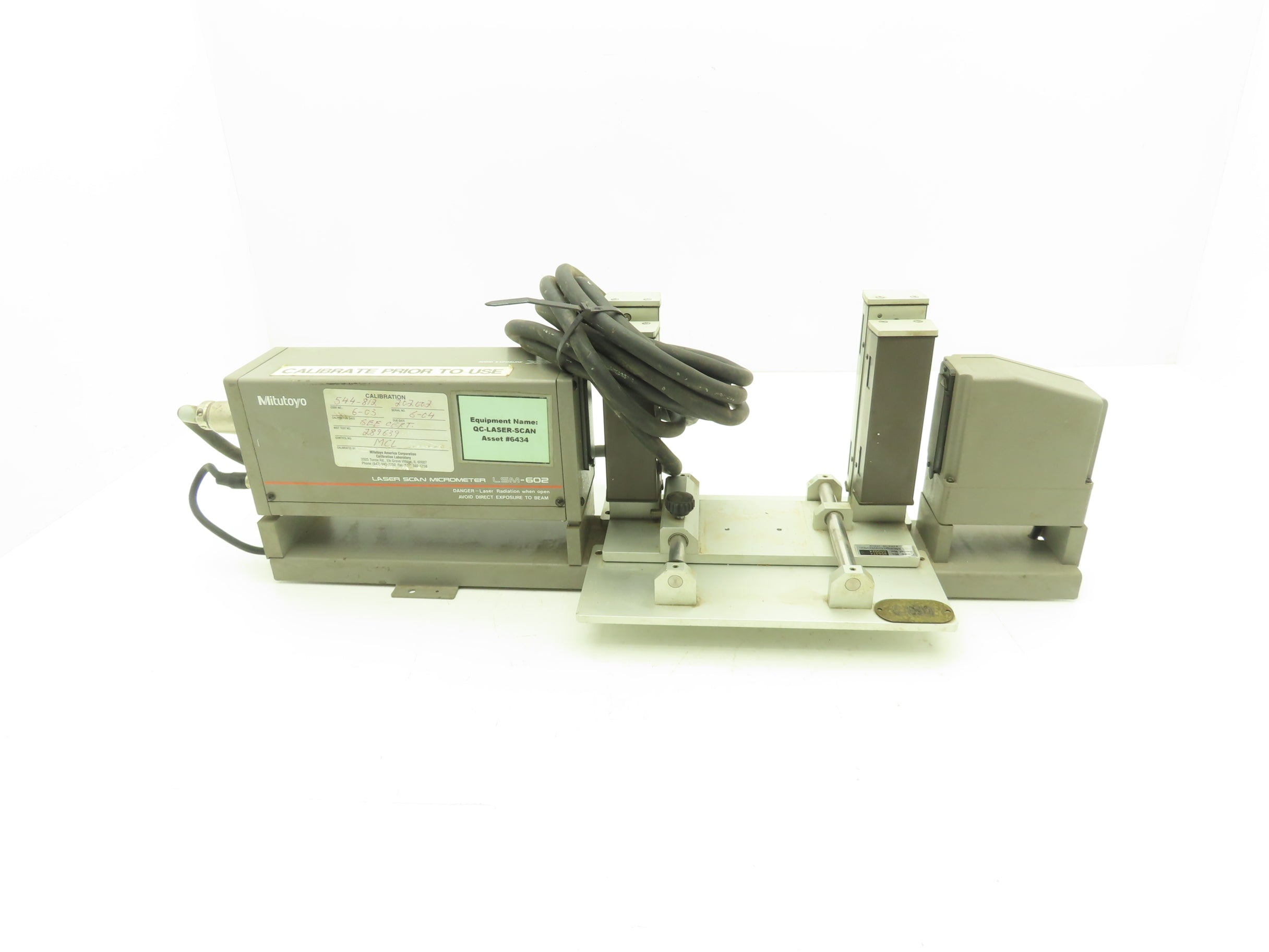 Mitutoyo LSM-602 Laser Scan Micrometer with Size Adapter – ARROW ...