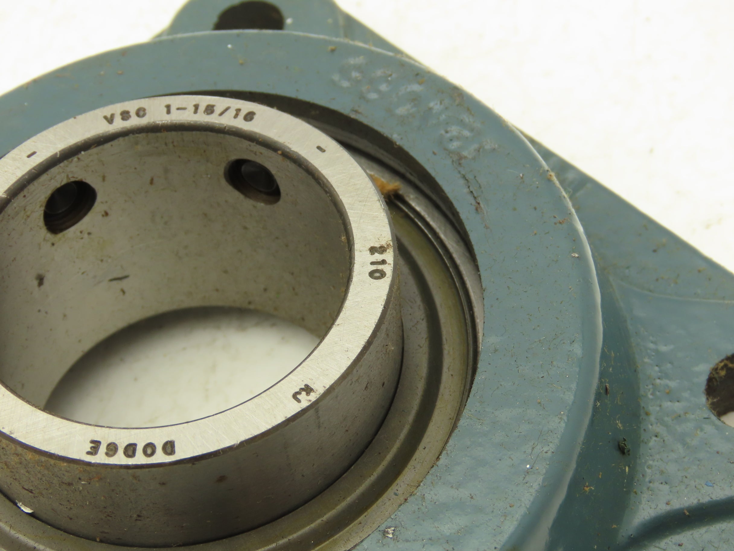 Dodge F4B-VSC-115 Flange Bearing 1-15/16" Bore 4-Bolt Greaseable ...
