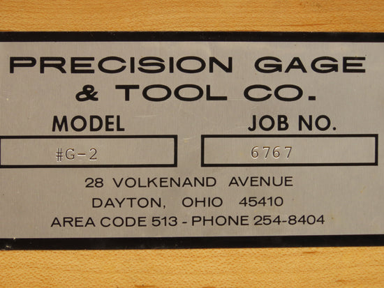 Fineness of Grind Gauge Steel Chrome Block Grindometer G-1 Ink Gage 0 ...