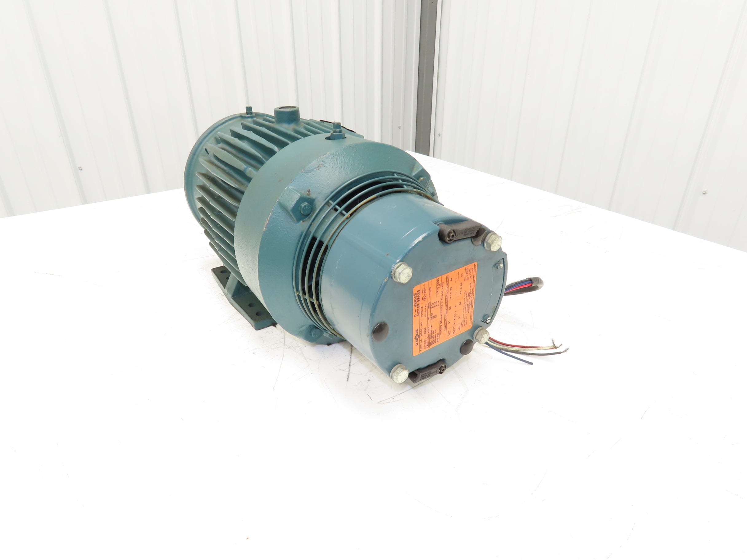 Reliance Electric P18G3941B Dodge DBSC Brake Motor 5Hp 1745rpm 460V 3P ...