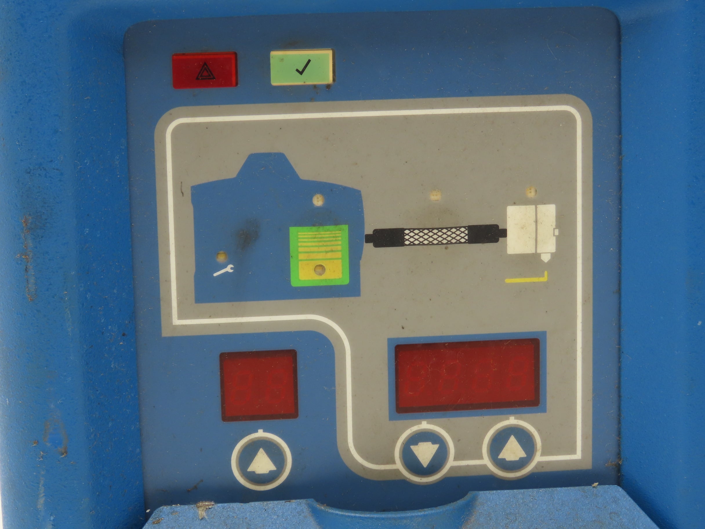 Nordson 1022234 Pro Blue 10 Hot Melt Glue Machine Control Panel 47G001 ...