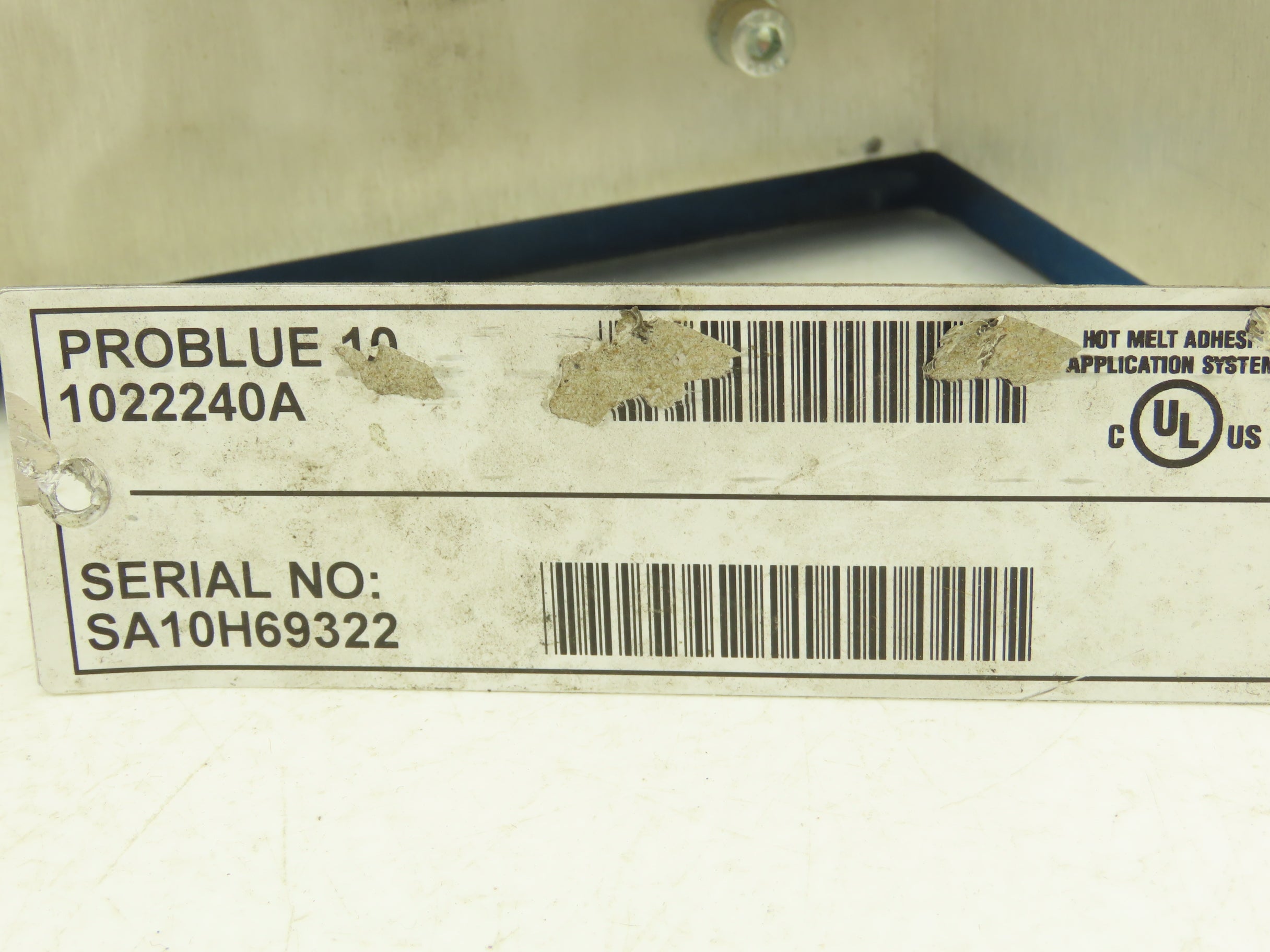 Nordson 1022240A Pro Blue 10 Hot Melt Glue Machine Control Panel 47-00 ...