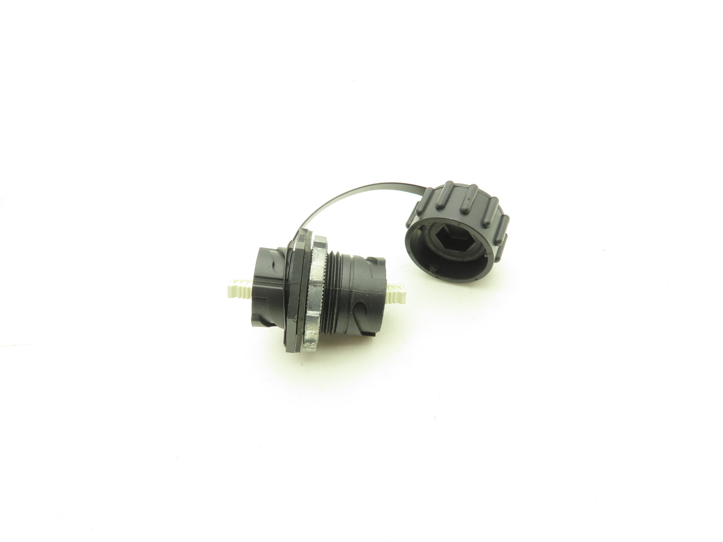 Molex 106059-3100 Fiber Optic Bulkhead Pass Through Connector Lot of 2 ...