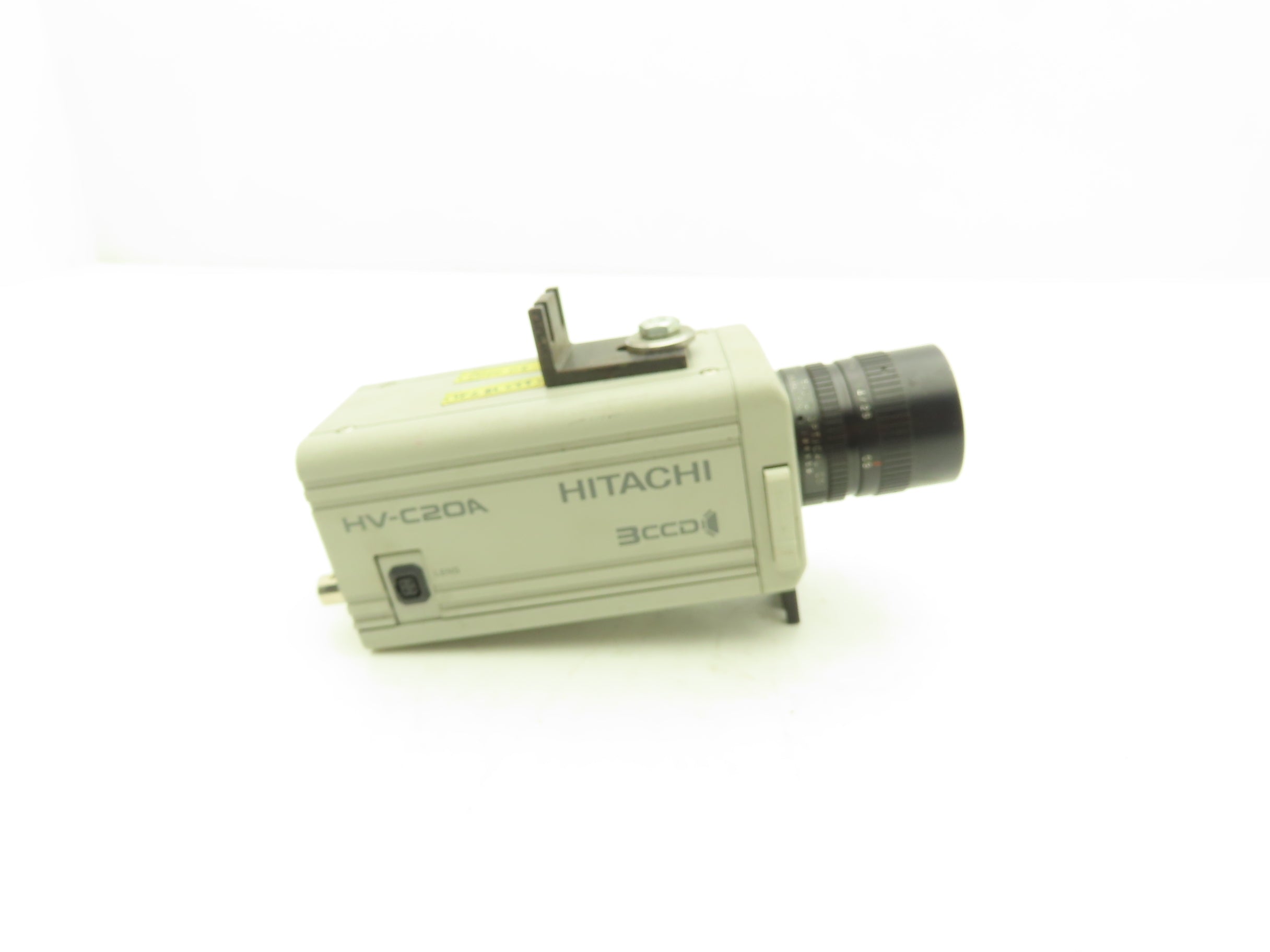 Hitachi Denshi HV-C20A 3CCD Color Inspection Camera 12V 4.5W w/Fuji Op ...