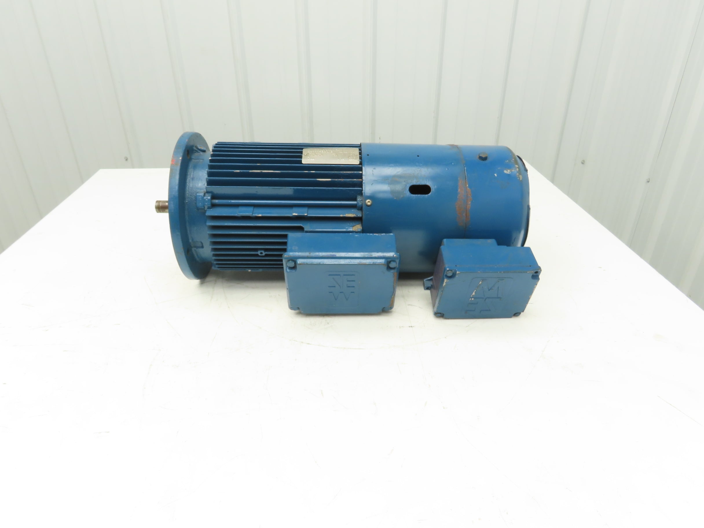 Ashbrook Simon Hartley DFV13284V8 8D AC Motor 5 Hp 3Ph 1740RPM 230/480 ...