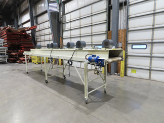 EMI Plastics 35"x 20' Belt Conveyor Dryer Tunnel 29"Bed 115V Variable ...