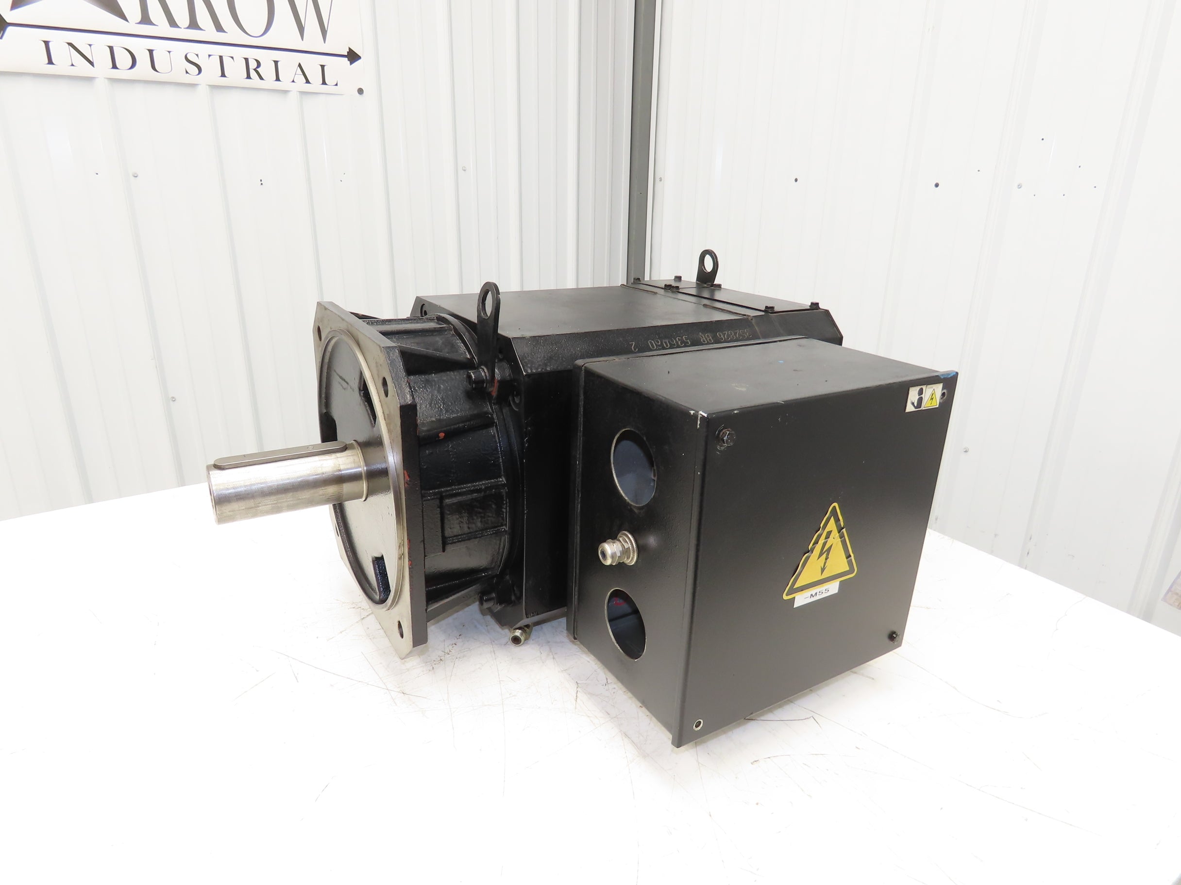 Baumuller DSF 160 M-54W30"UL" AC Motor 104kW 139Hp 3000RPM 360V 3PH 16 ...
