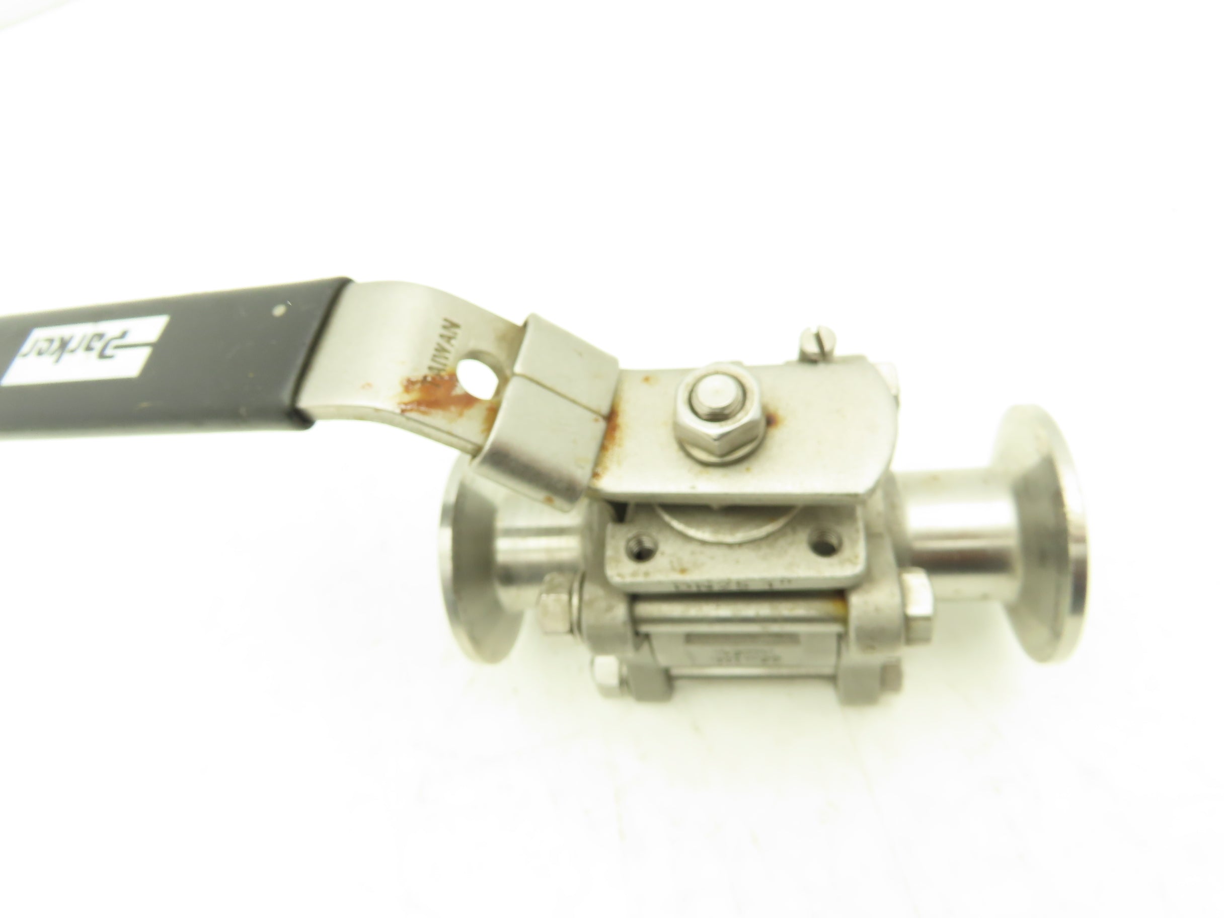 Parker 1"-CF8M 1" 1000WOG Stainless Sanitary Tri-clamp Ball Valve DN25 ...