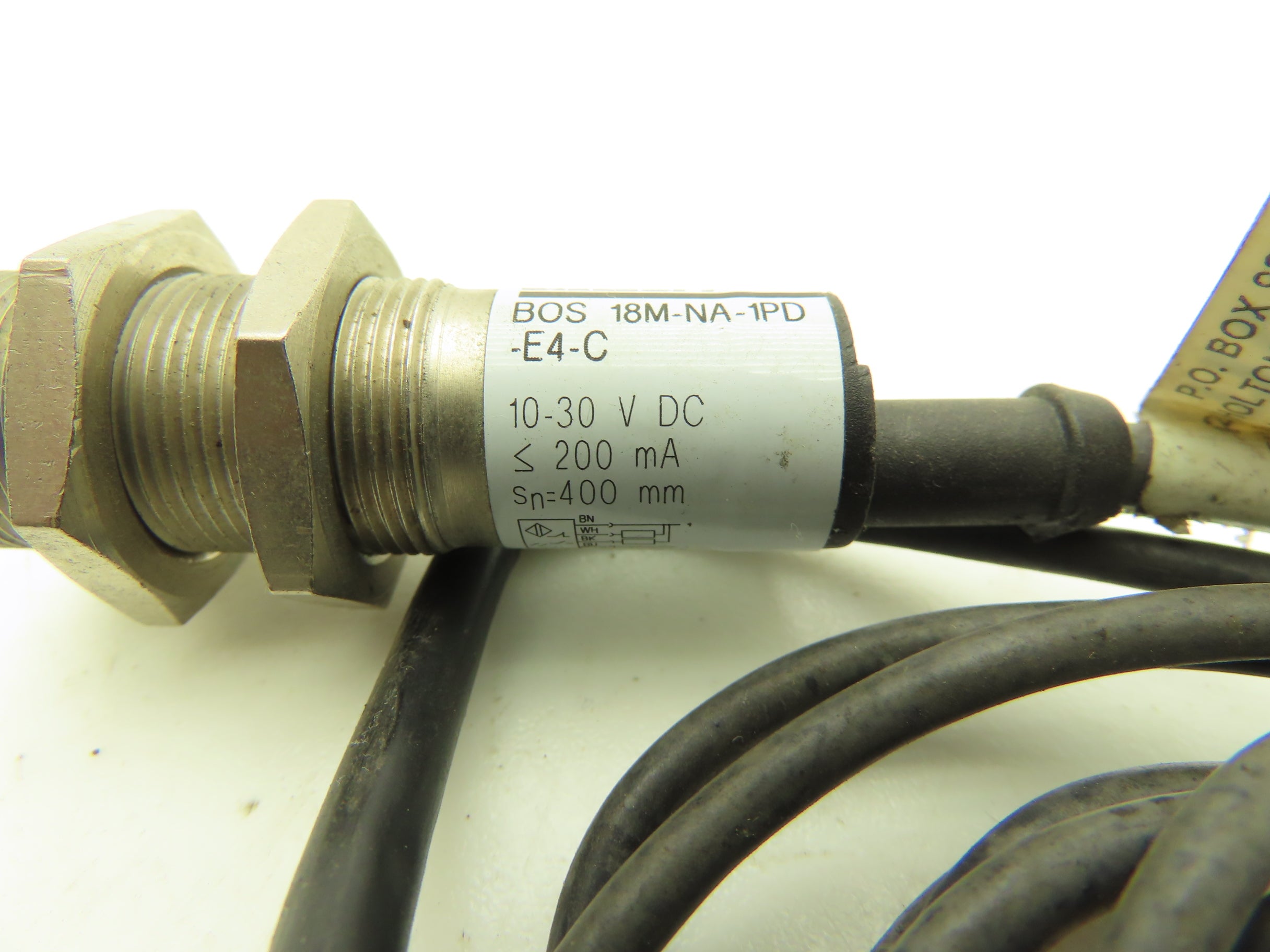 Balluff BOS 18M-NA-1PD-E4-C Proximity Retroreflective Sensor Switch BO ...
