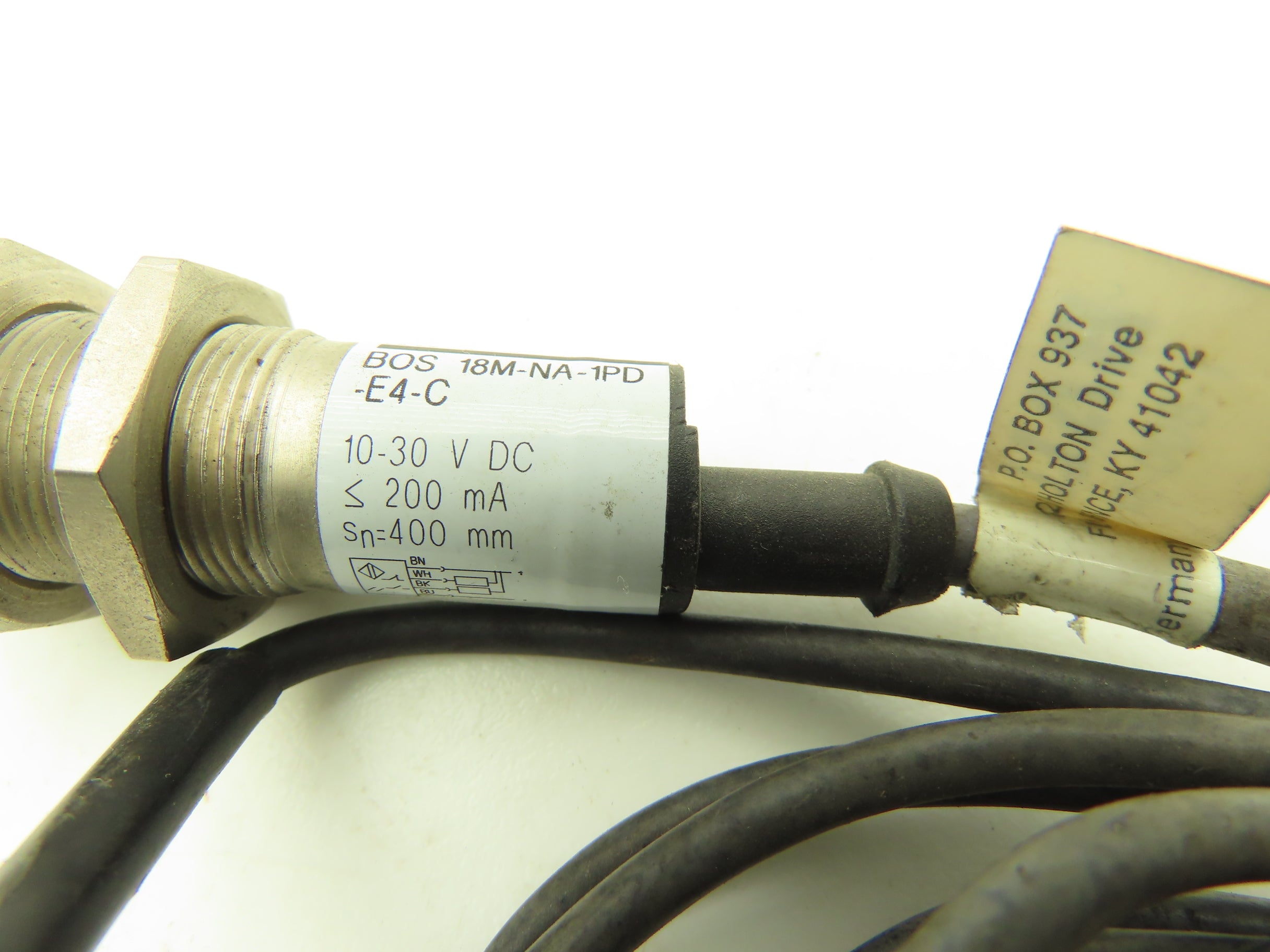 Balluff BOS 18M-NA-1PD-E4-C Proximity Retroreflective Sensor Switch BO ...