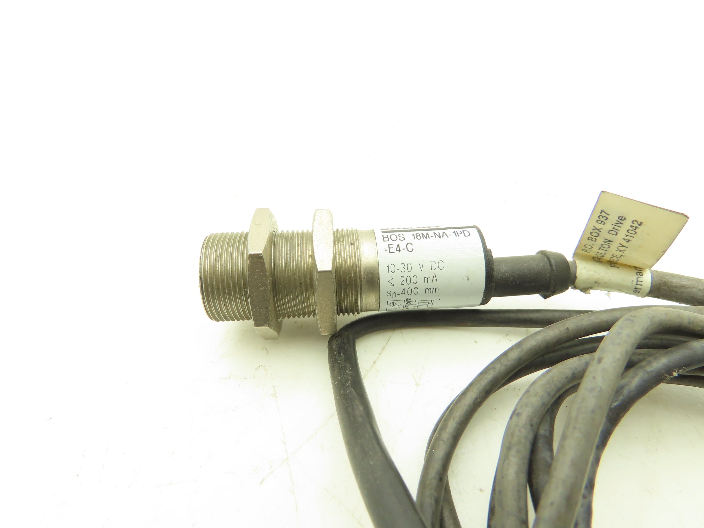 Balluff BOS 18M-NA-1PD-E4-C Proximity Retroreflective Sensor Switch BO ...
